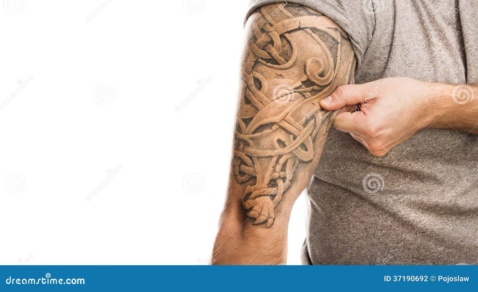 Bionic Forearm Tattoo