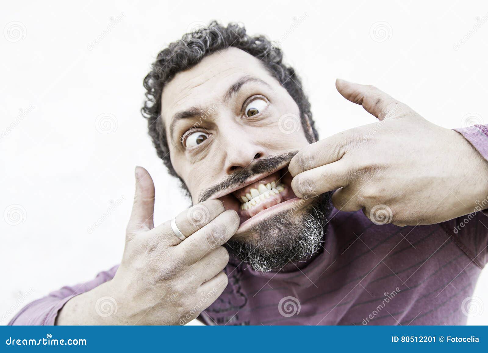 Man Teasing stock image. Image of funny, facial, beautiful - 80512201
