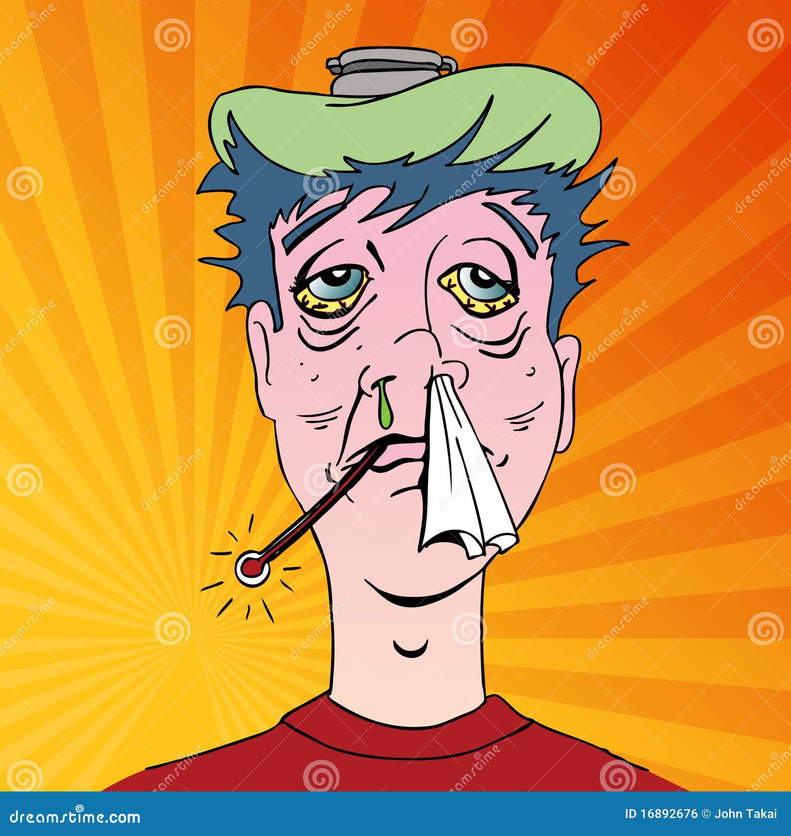 Cold Symptoms Clipart Clipart Stock Illustrations – 123 Cold Symptoms ...