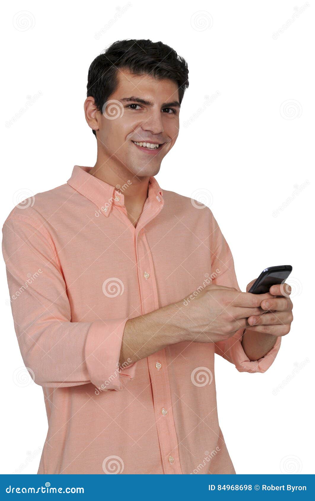 Man Texting stock photo. Image of networking, cell, people - 84968698