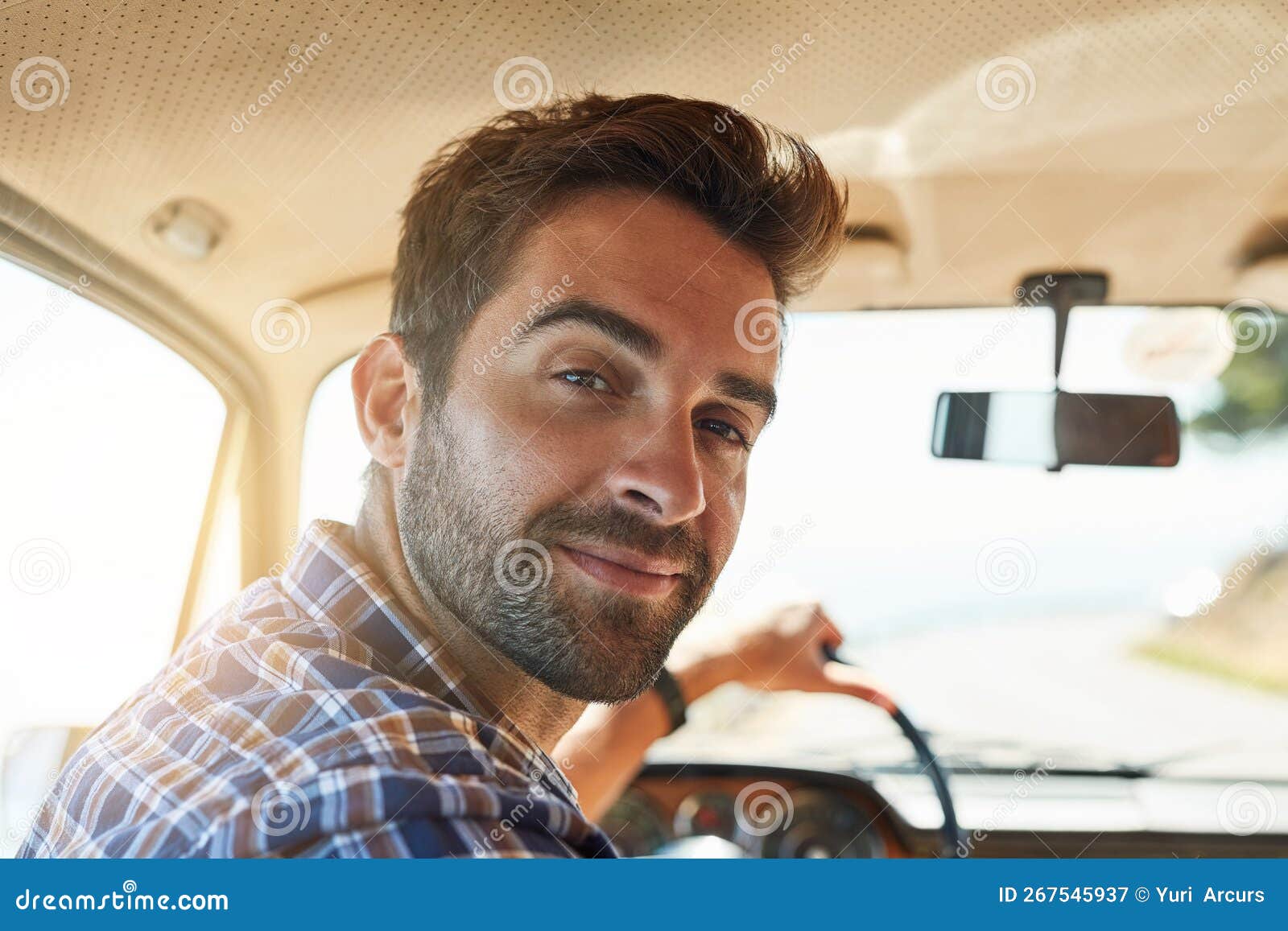 Man Theres Nothing Quite Like The Open Road Rearview Portrait Of A