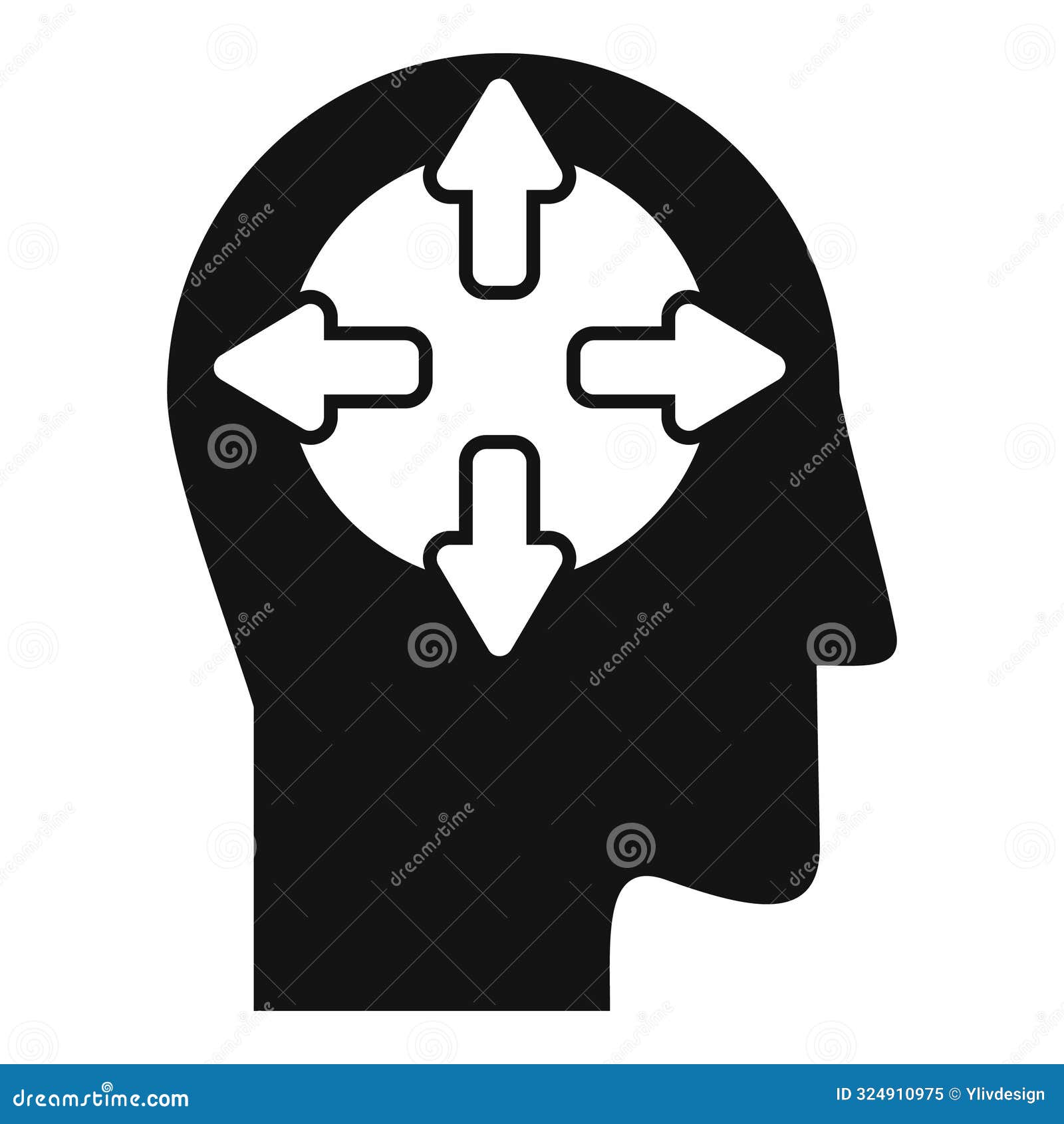 Man Thinking about Decision Making, Choosing Right Direction, Career ...