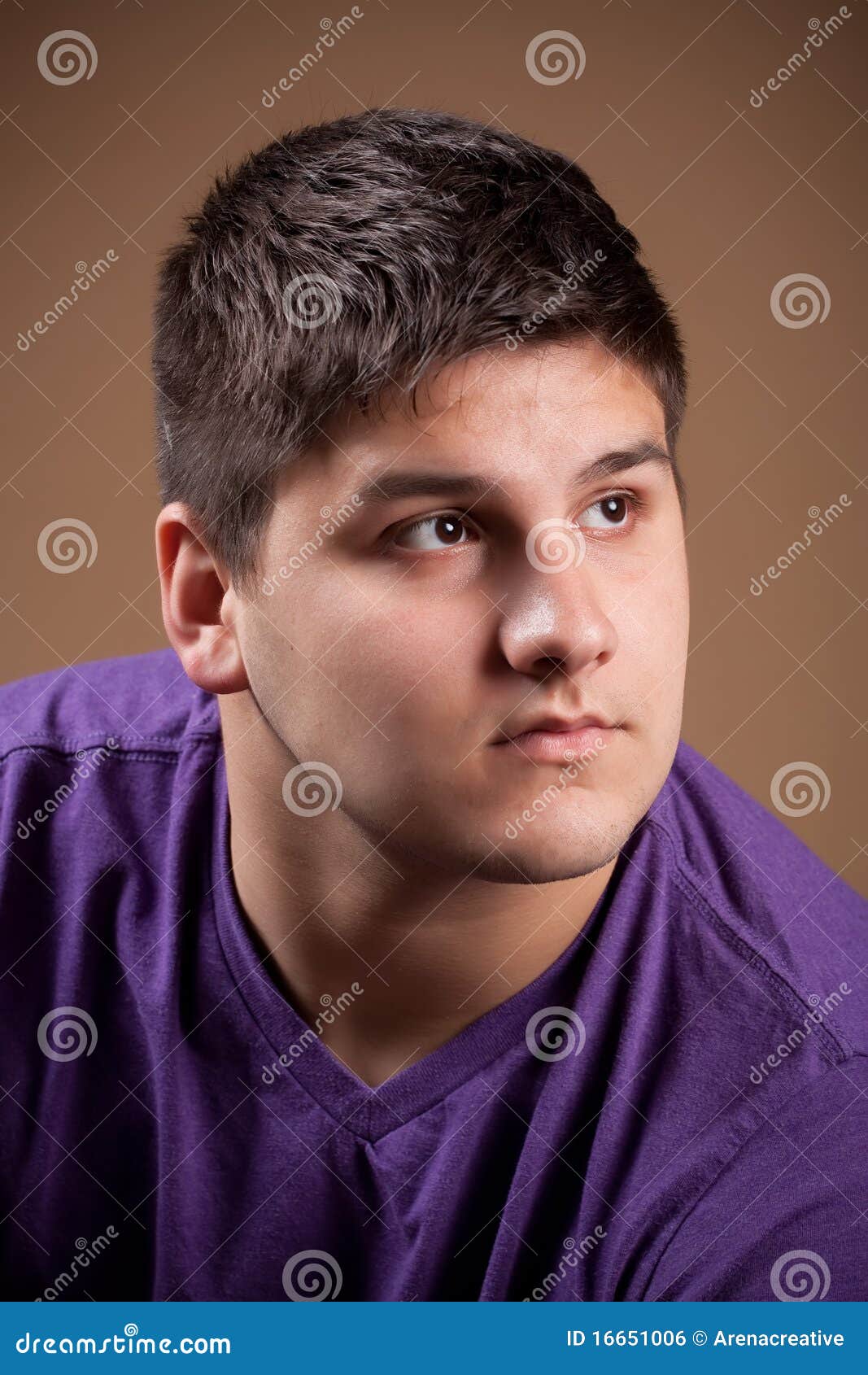 Man Thinking Deeply stock photo. Image of depression - 16651006