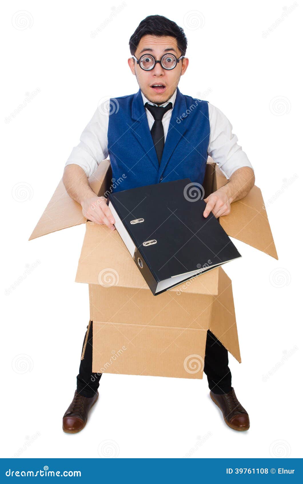 Man in thinking outside stock photo. Image of delivering - 39761108