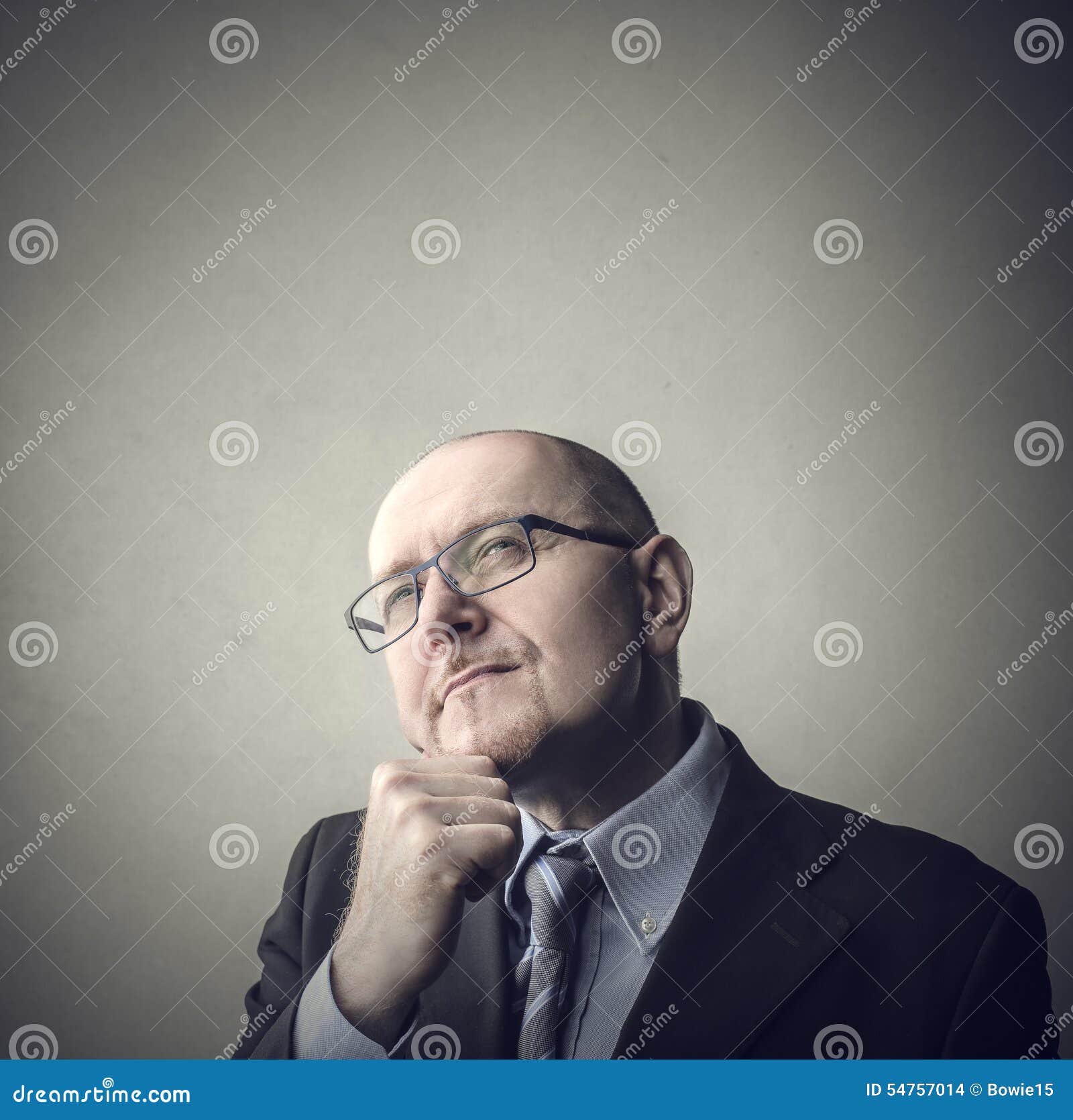 Man thinking stock photo. Image of idea, brain, caucasian - 54757014