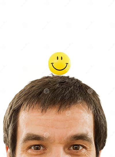 Man thinking positive stock image. Image of model, dreaming - 14130609