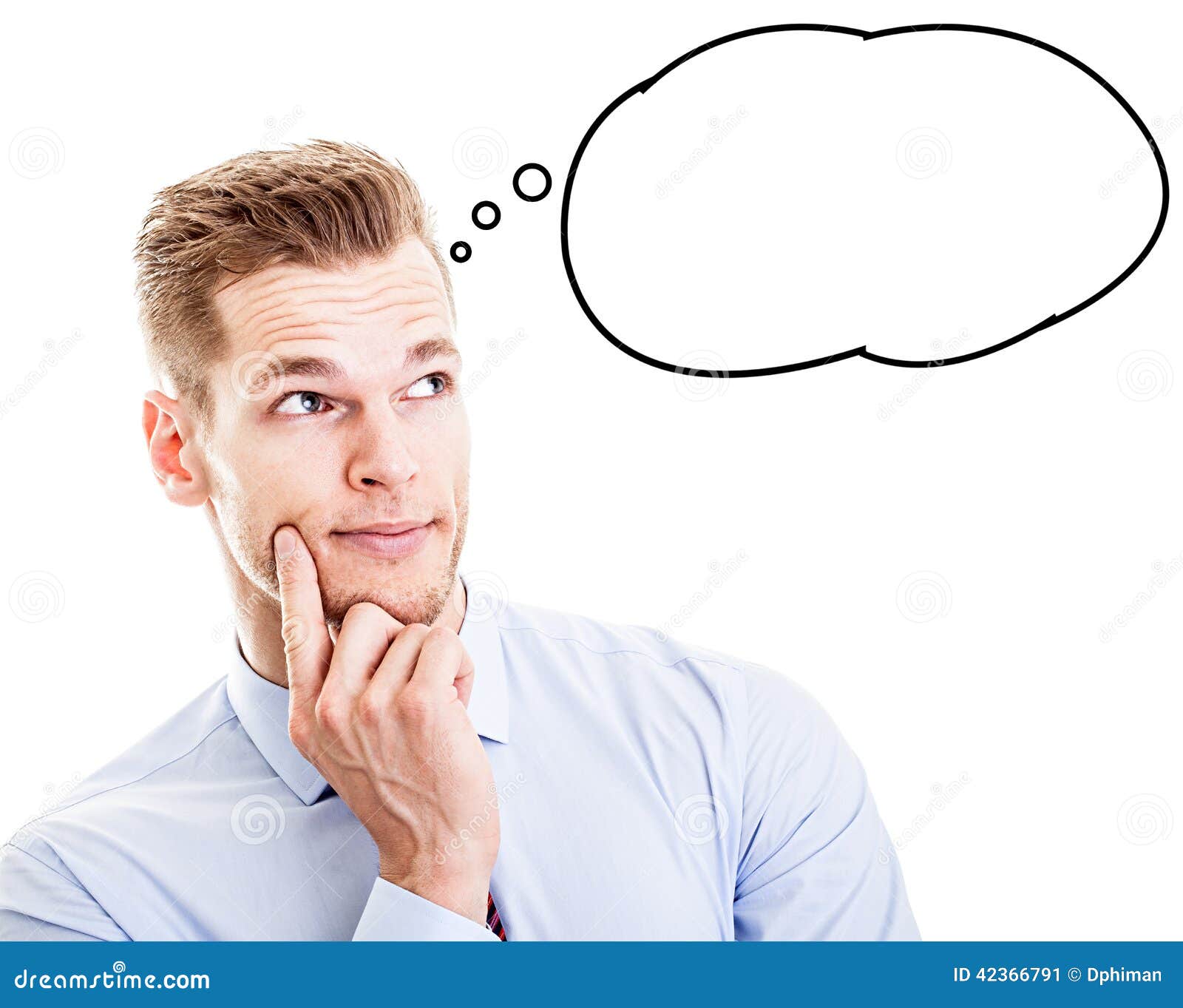 Man with thought bubble stock image. Image of options - 42366791 Man with thought bubble stock image. Image of options - 42366791