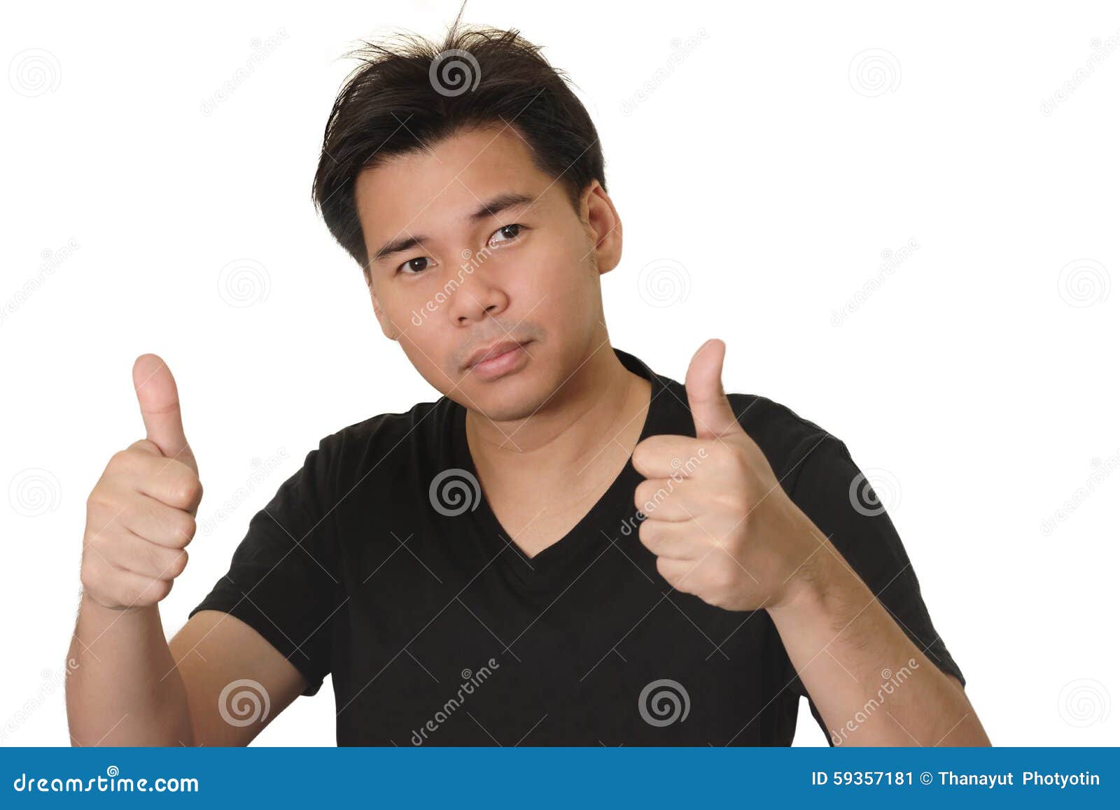 Man Thumb Up stock image. Image of happiness, beautiful - 59357181