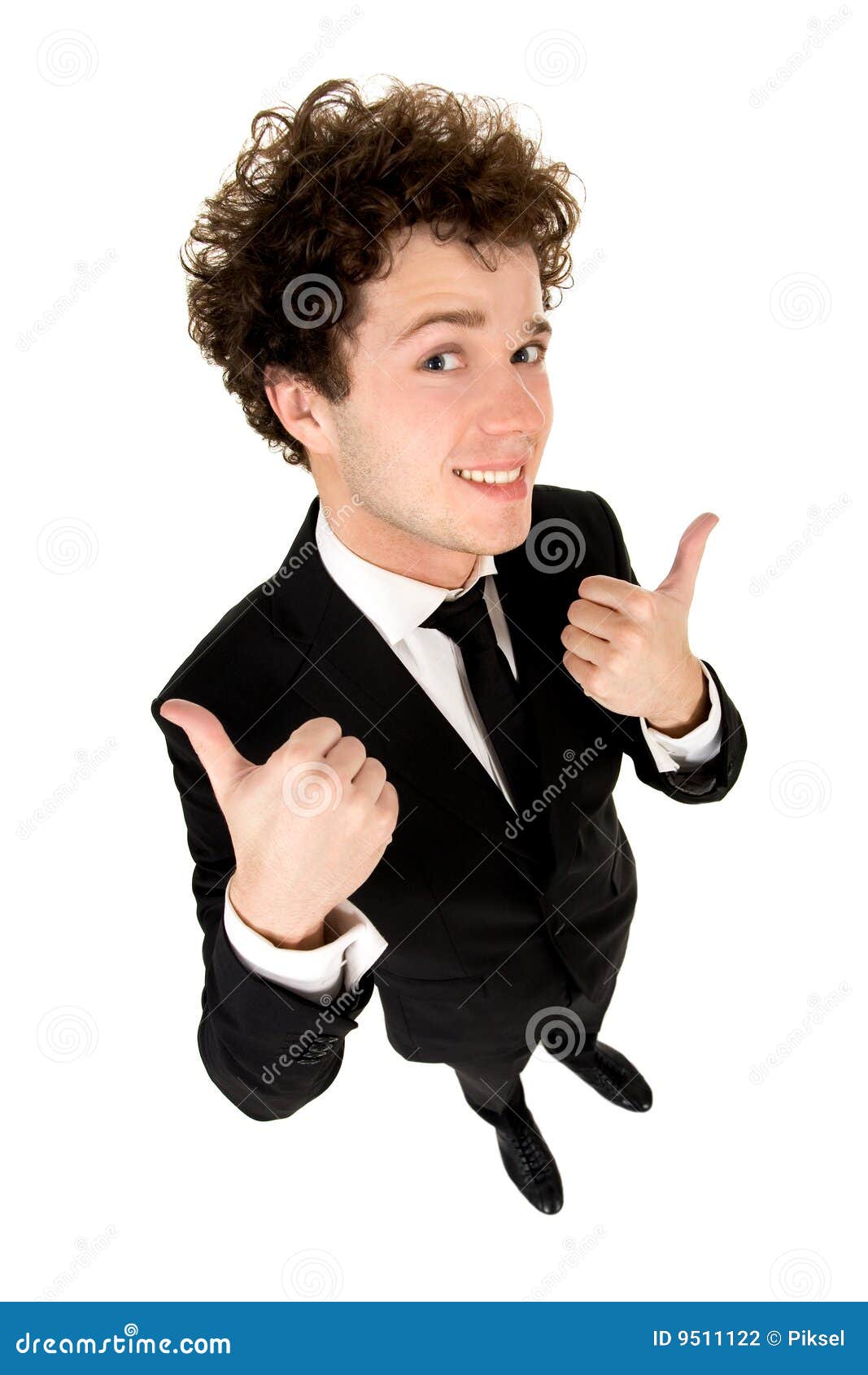 Man with Thumbs Up stock photo. Image of agree, adult - 9511122