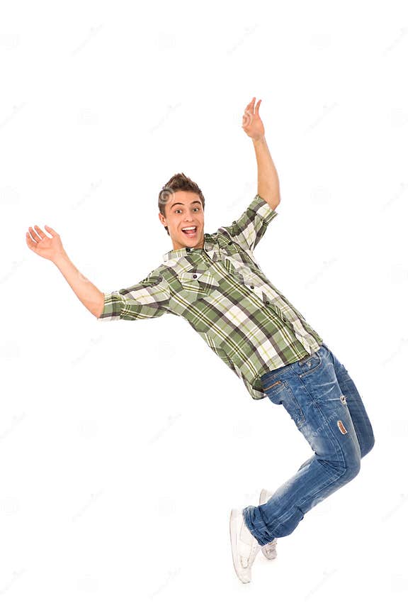 Man about to fall stock photo. Image of teenagers, white - 16608716