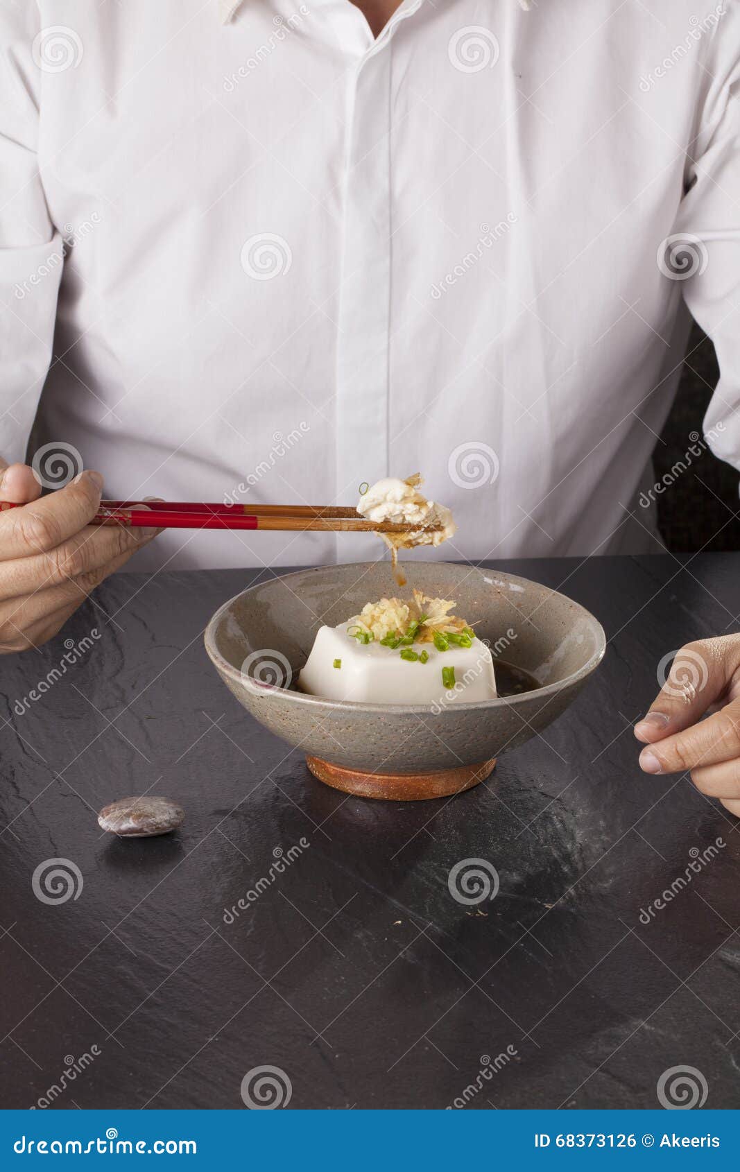 Man and tofu stock photo. Image of healthy, nutrition - 68373126
