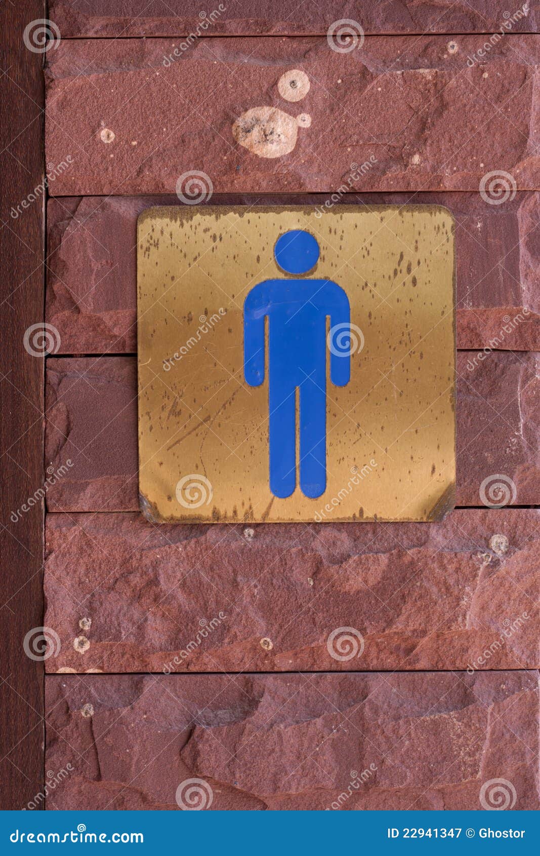 Man Toilet Label stock image. Image of restroom, rest - 22941347