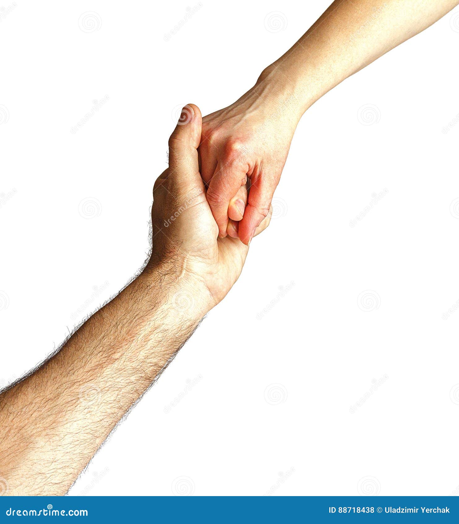 A Man Took the Woman`s Hand Stock Photo - Image of bottle ...