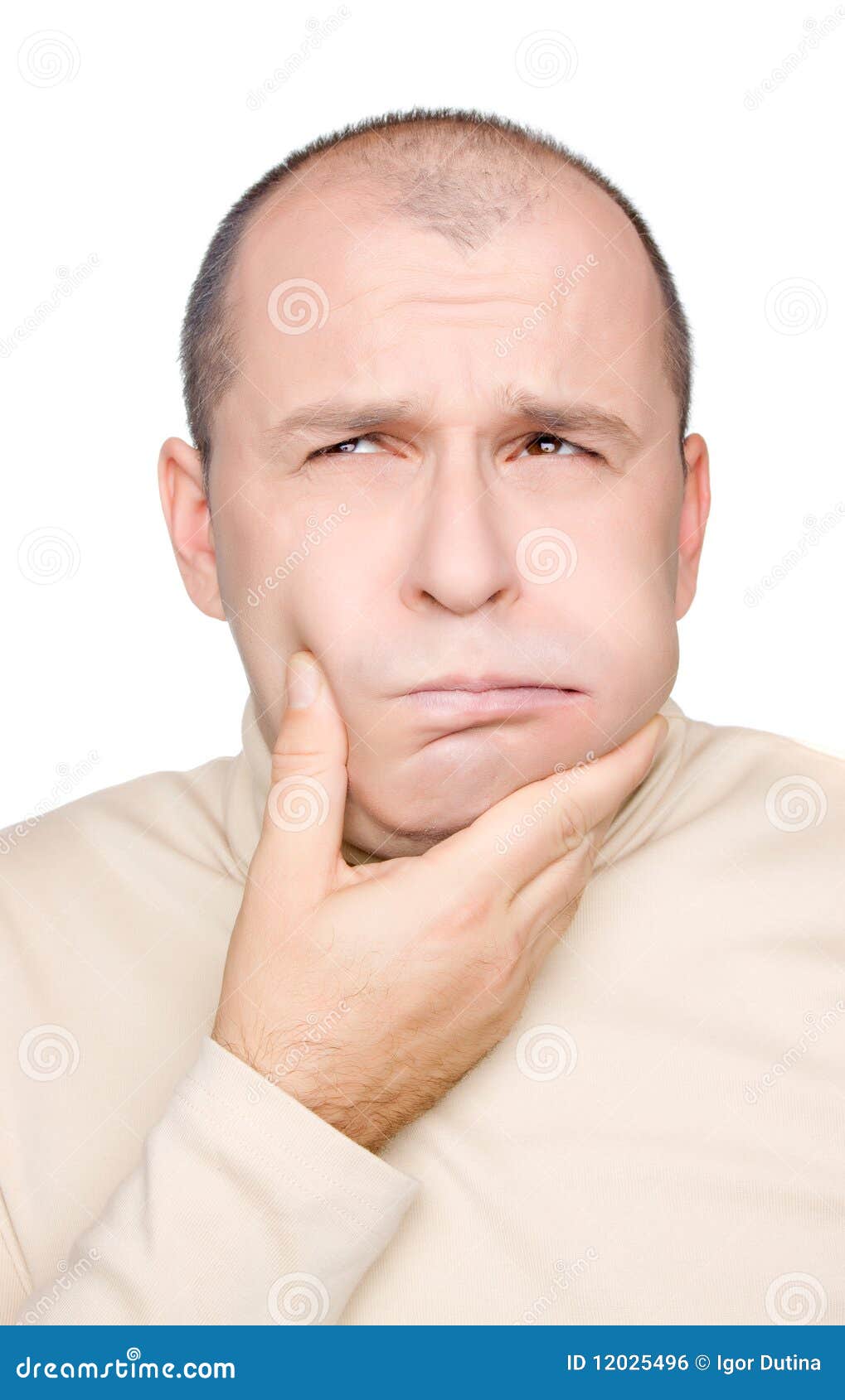 Man with toothache stock photo. Image of sick, sickness - 12025496