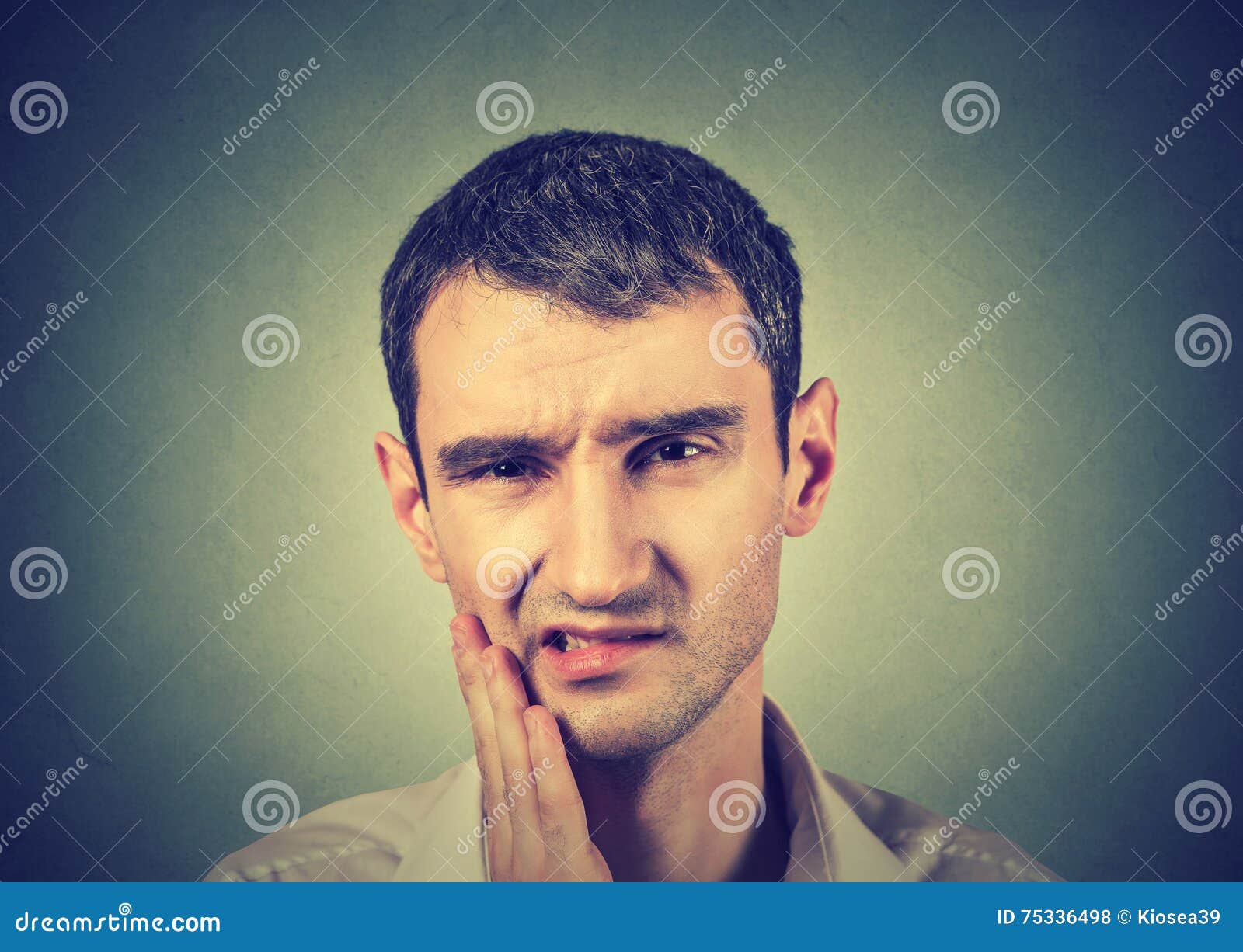 Man with a Toothache Tooth Pain Stock Photo - Image of medical, despair ...