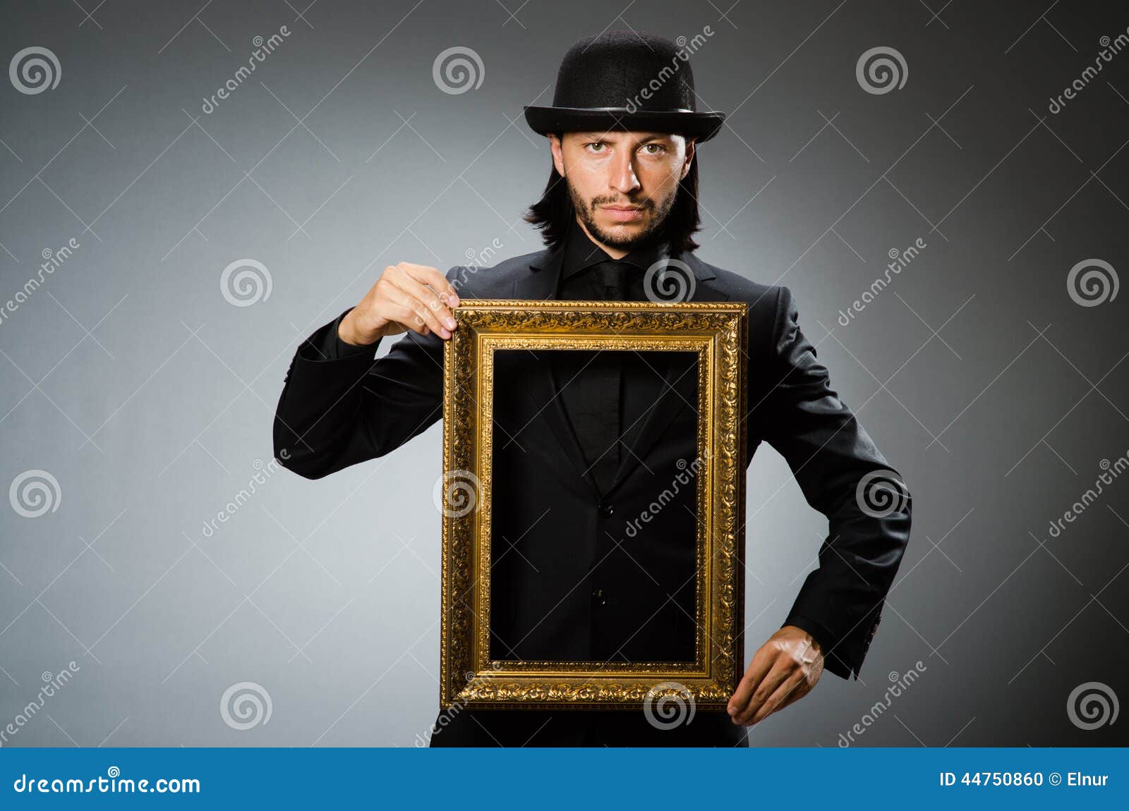 Man in topper hat stock photo. Image of business, coke - 44750860