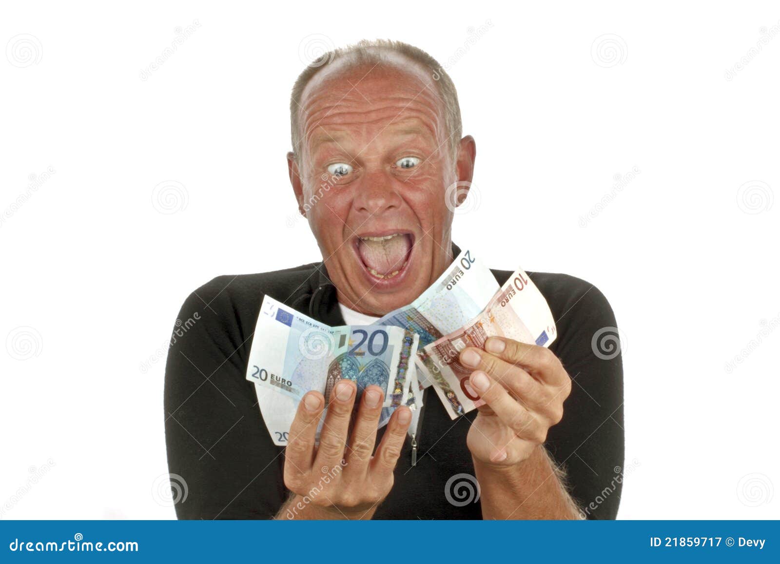 Man totally excited stock image. Image of entrepreneur - 21859717