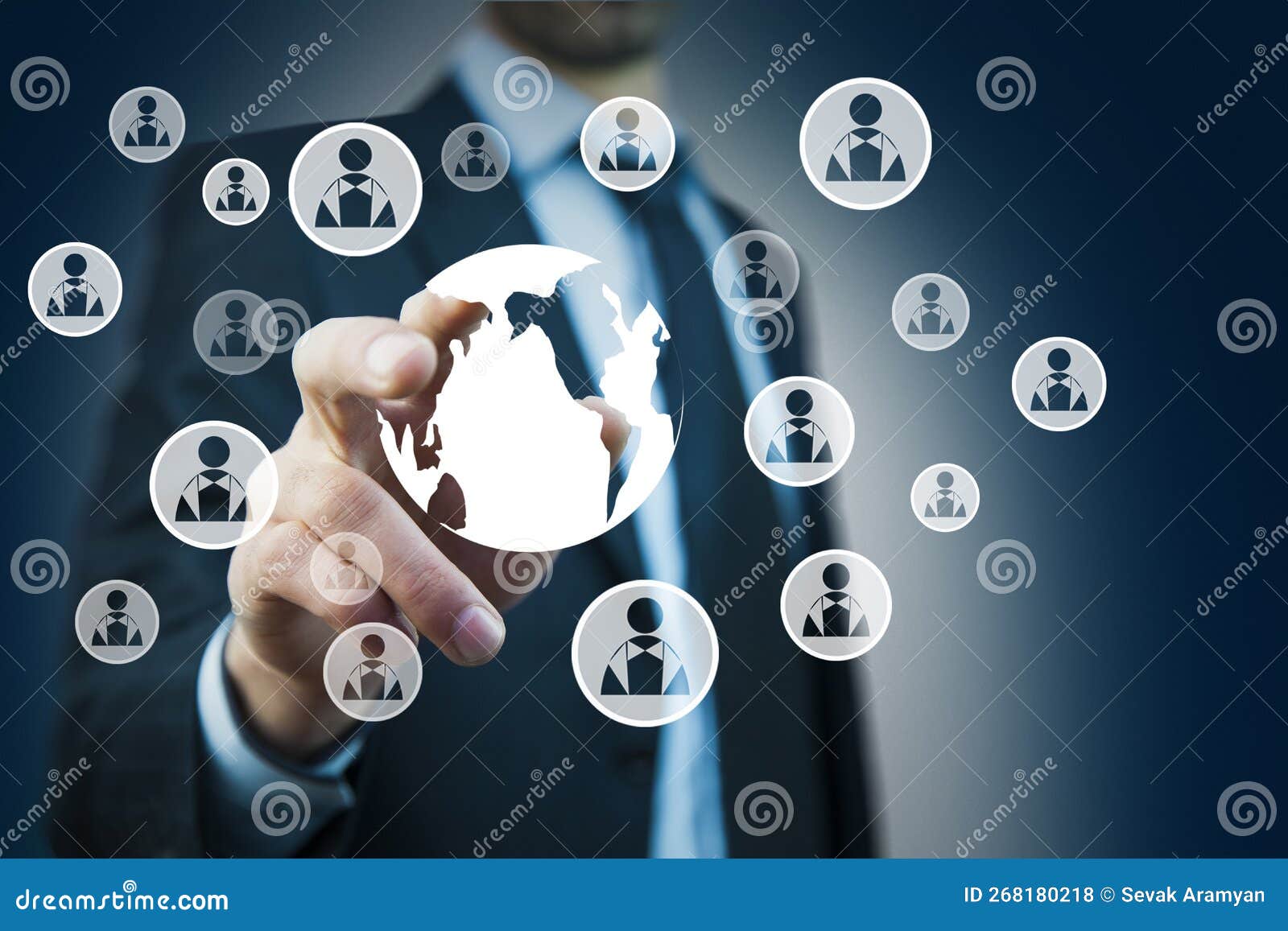 Global Social Network and Connection Internet Stock Photo - Image of ...