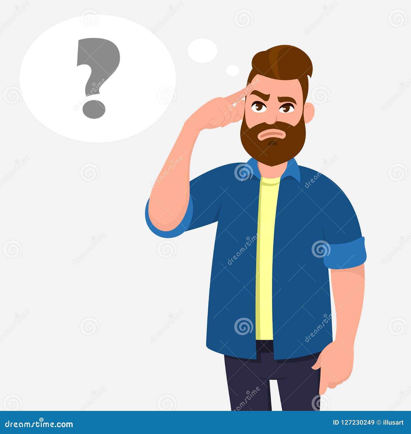 Remember Finger With String Icon. Clipart Image Cartoon Vector ...