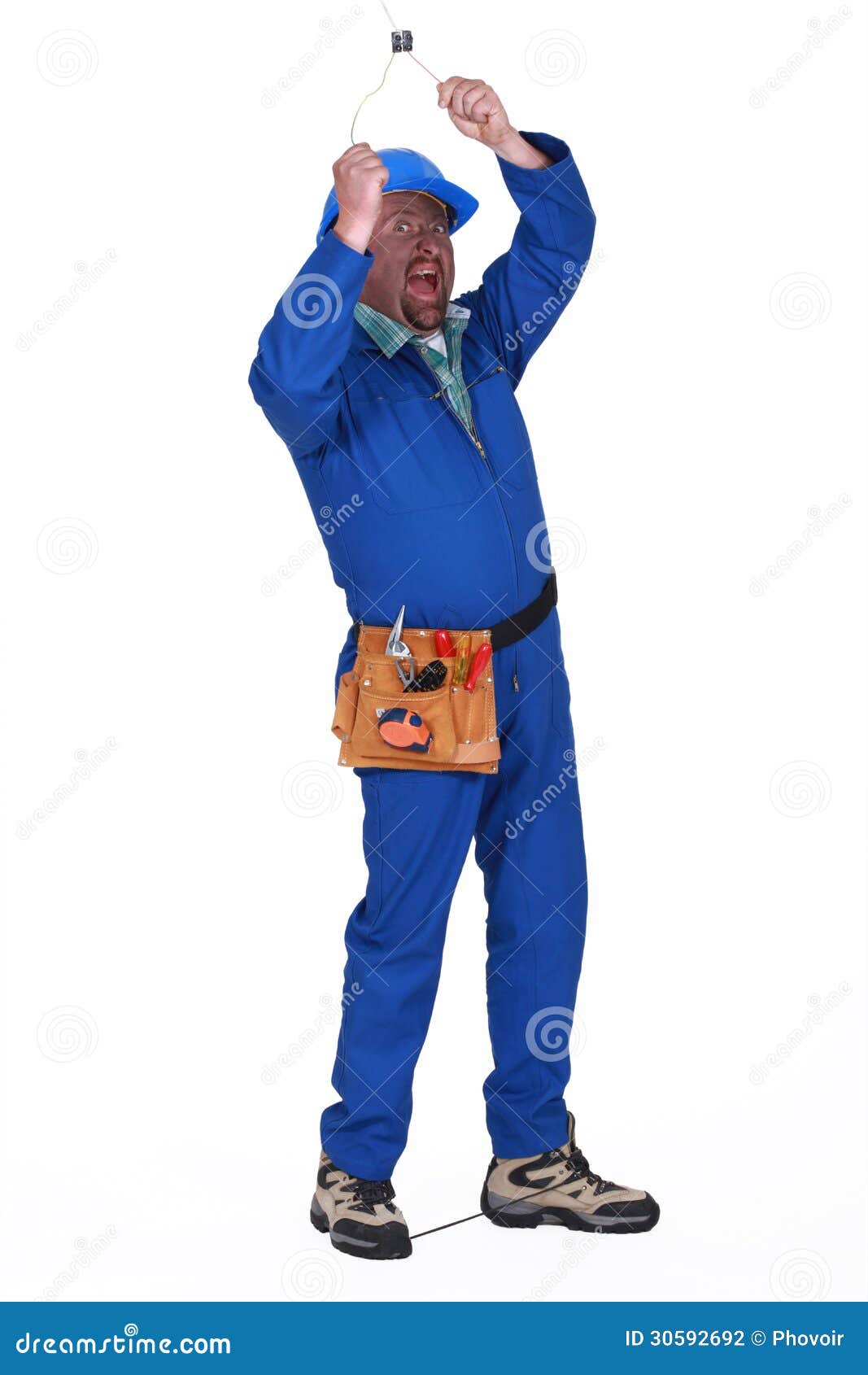 Man Touching Live Wire Stock Photos - Free & Royalty-Free Stock Photos ...