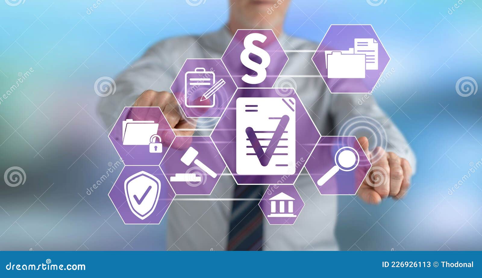 Man Touching a Validation Concept Stock Image - Image of validation ...