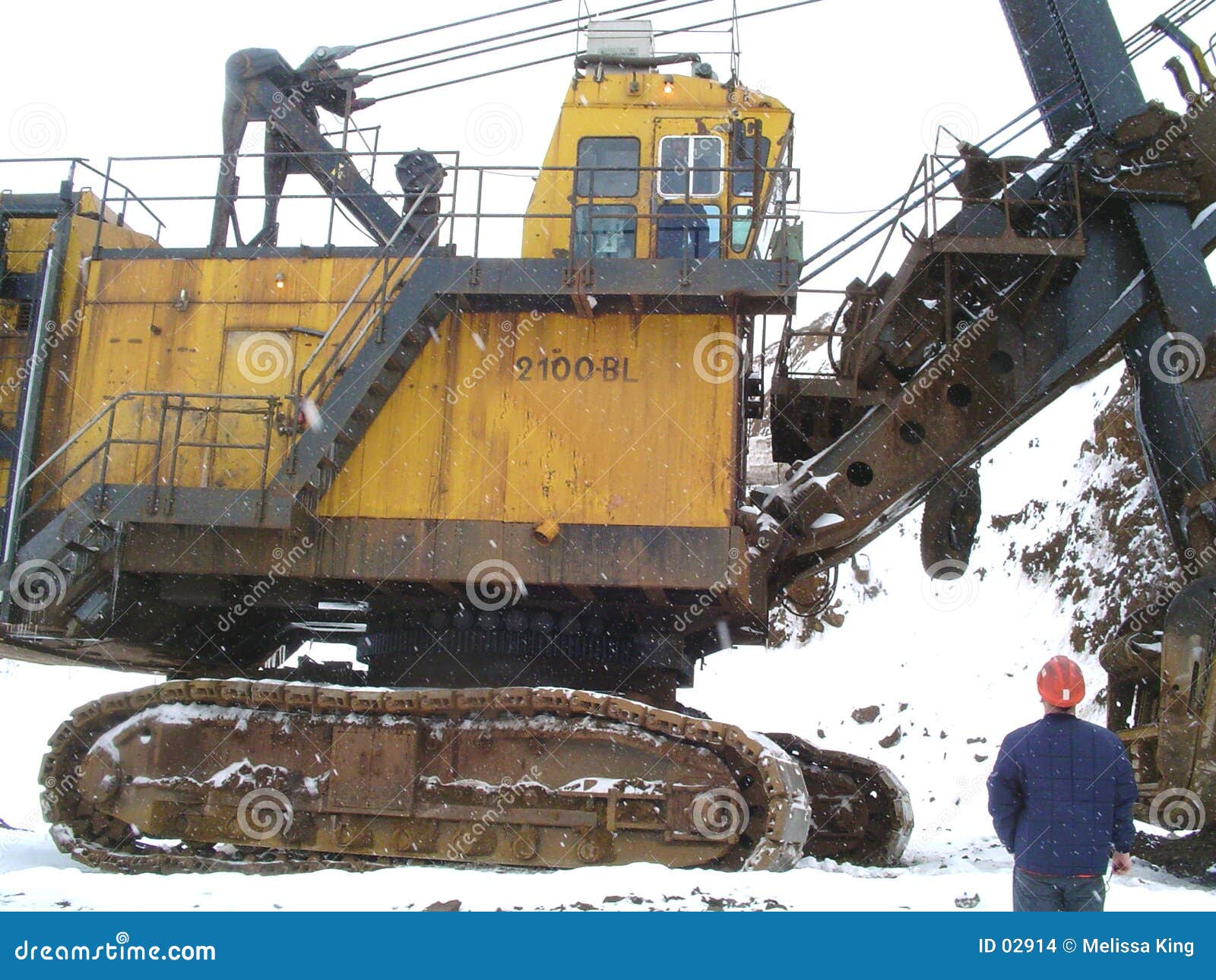 Man and Tractor stock photo. Image of metal, device, business - 2914