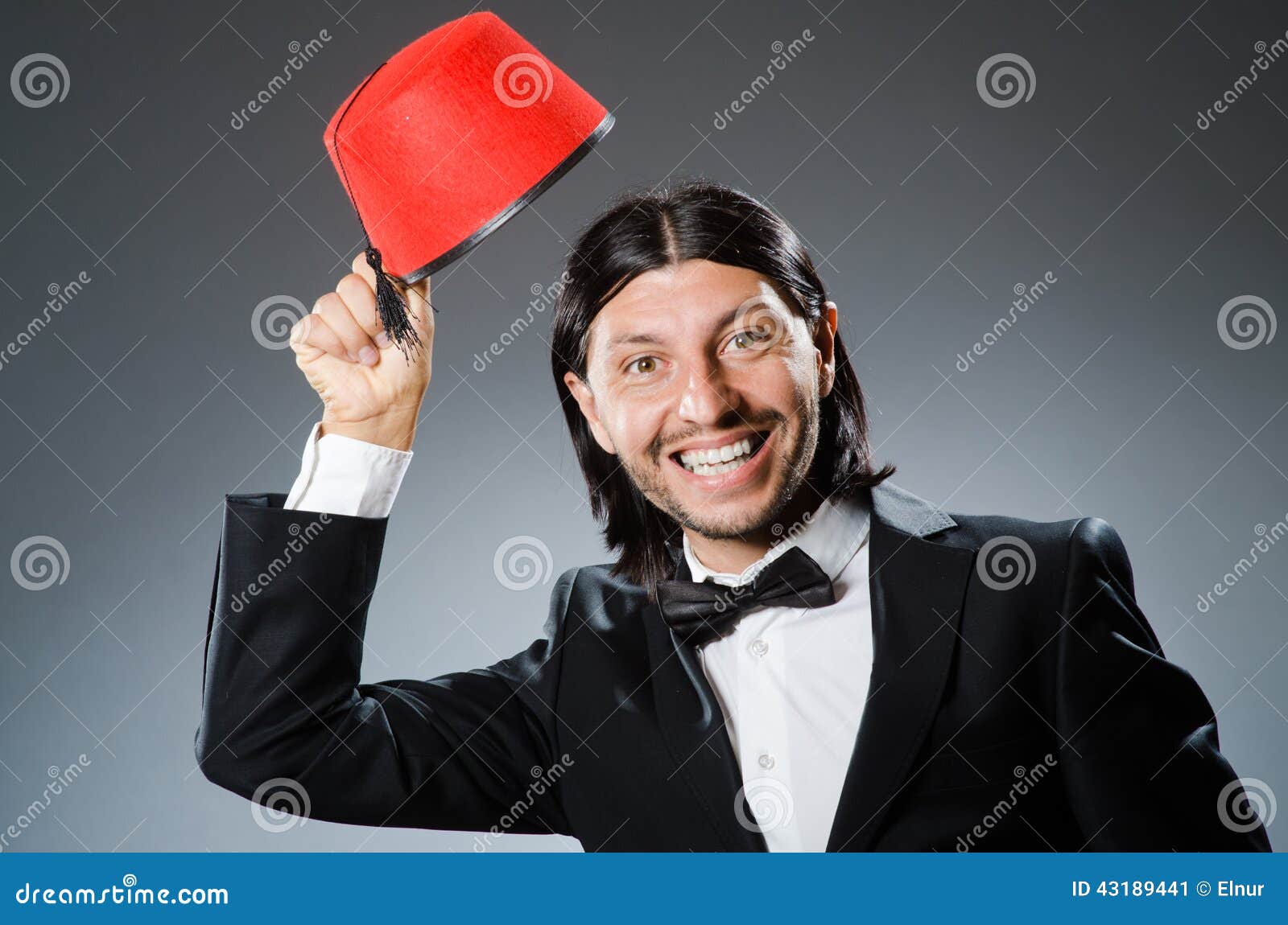 Man in Traditional Turkish Hat Stock Image - Image of islam, headgear ...