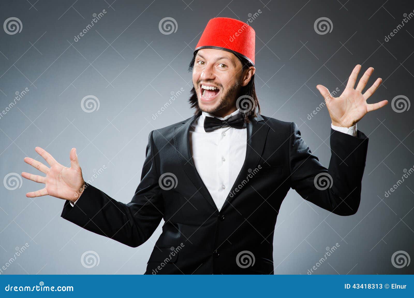 Man in Traditional Turkish Hat Stock Image - Image of ottoman, clothing ...