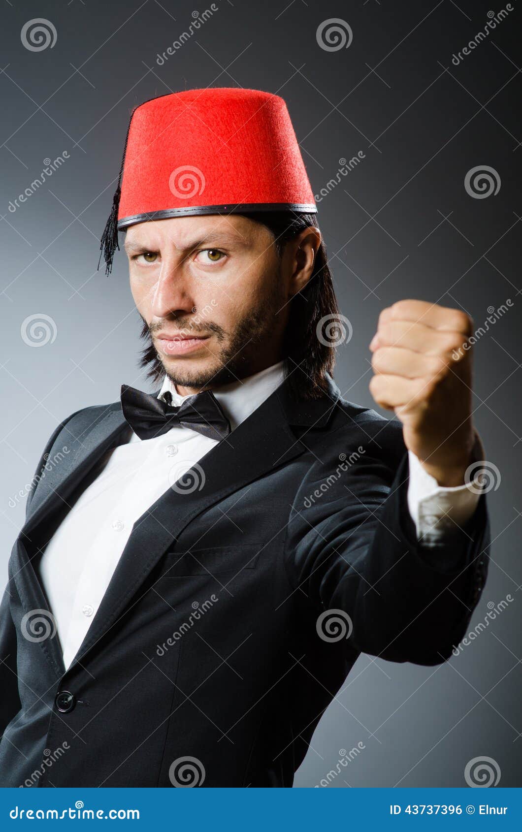 Man in Traditional Turkish Hat Stock Photo - Image of aladin, fashion ...