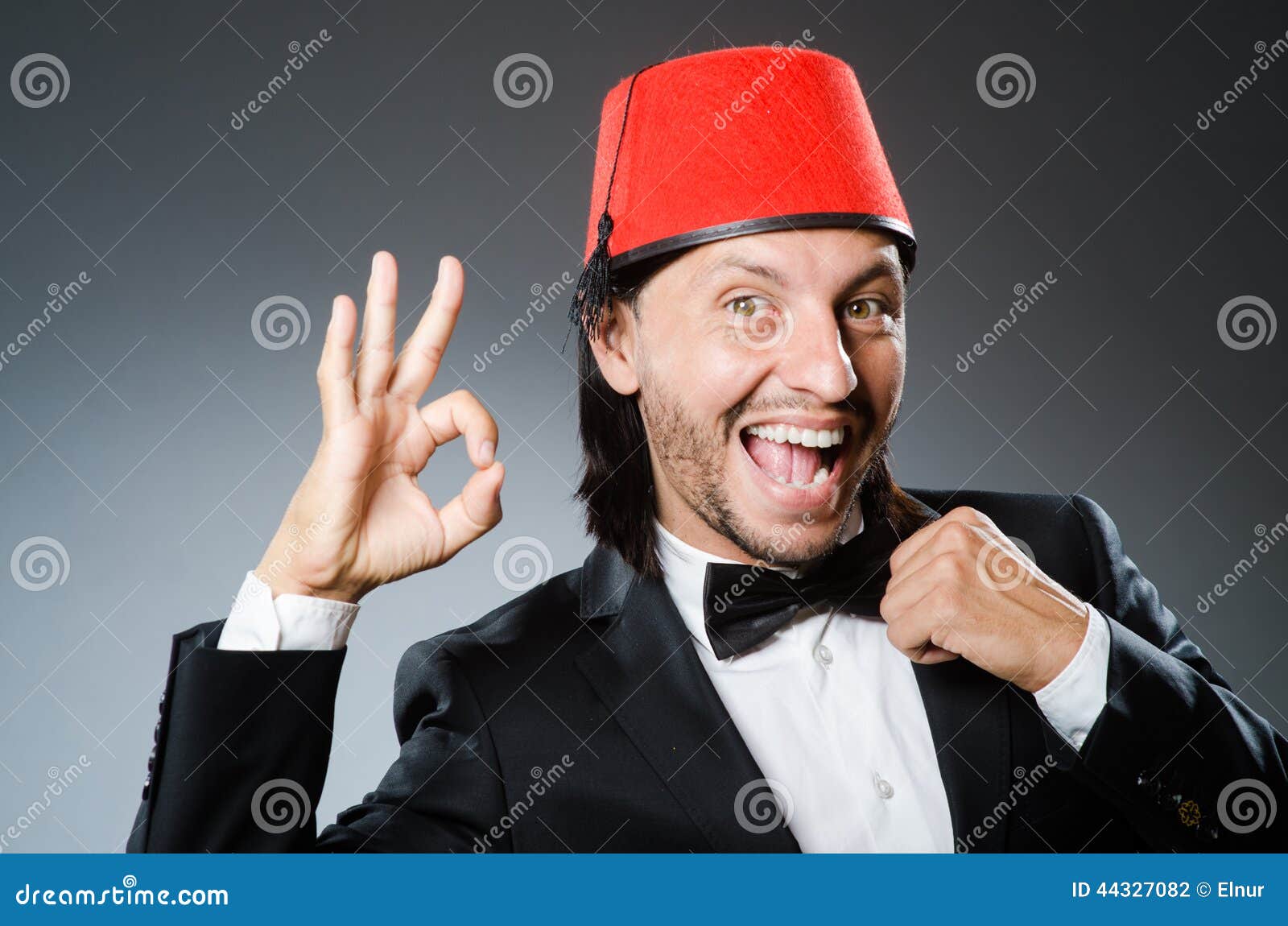 Man in Traditional Turkish Hat Stock Photo - Image of ethnic, east ...