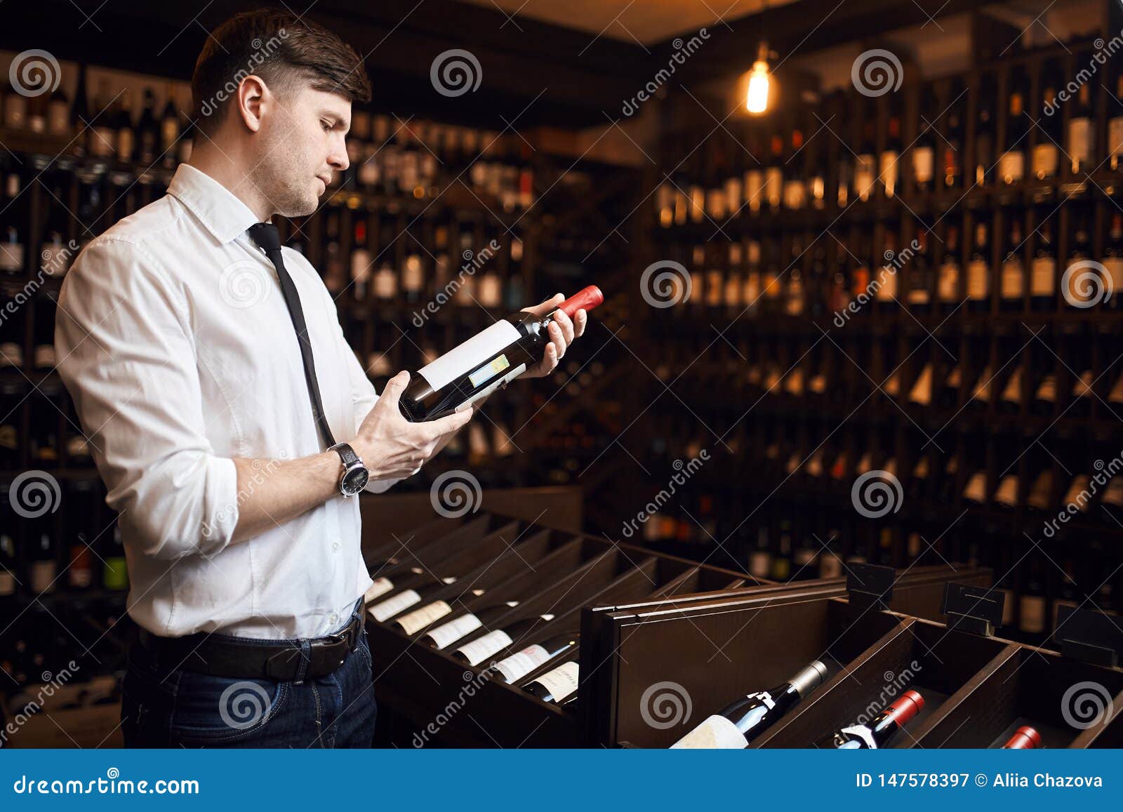 Man is Trained in Wine Tasting, Pairing Wine with Foods, Wine ...