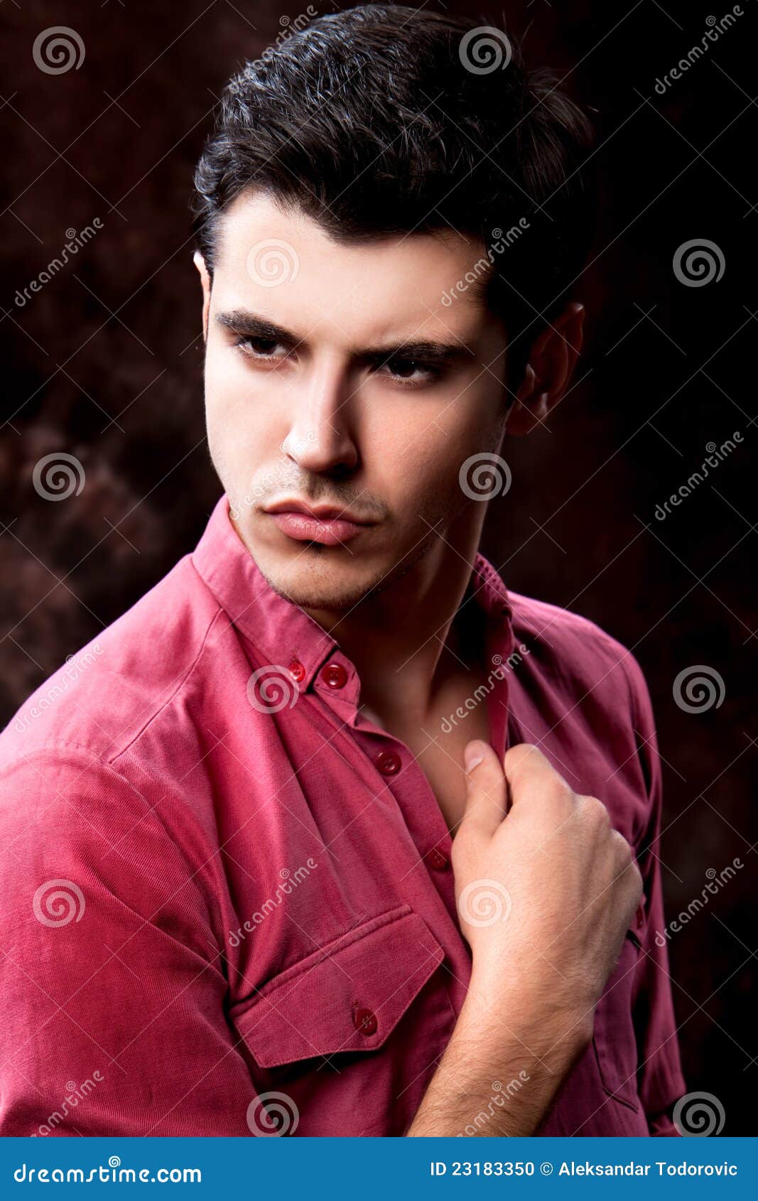 Man trendy European man stock photo. Image of face, rough - 23183350