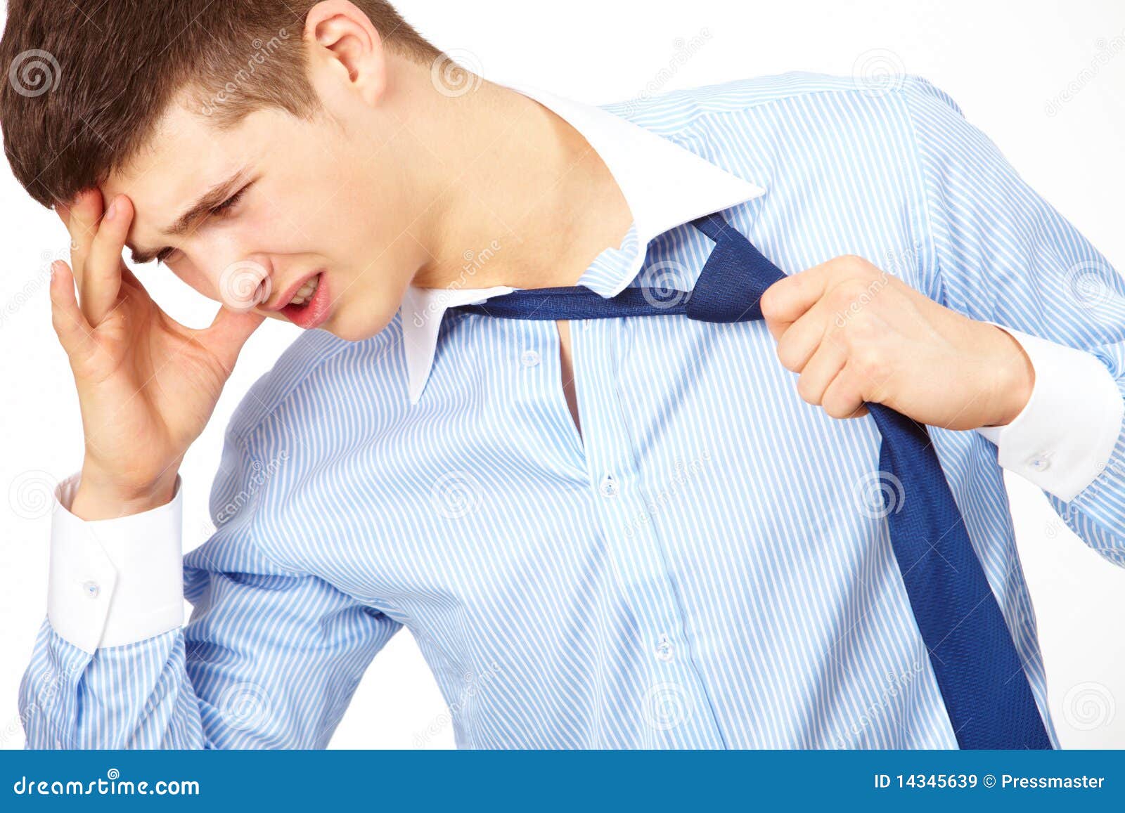 Man in trouble stock image. Image of executive, desperation - 14345639
