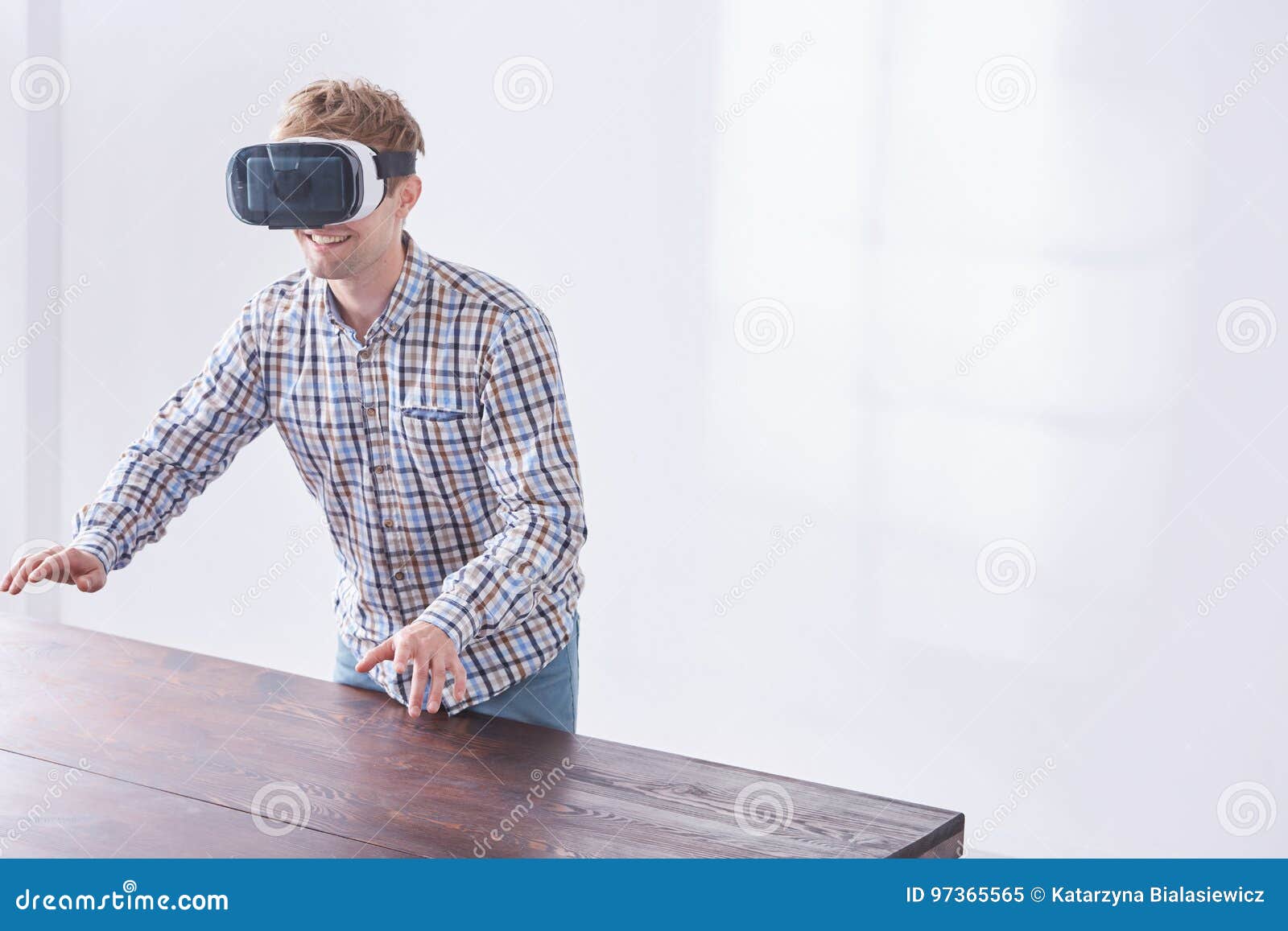 Man is Trying To Catch Something Stock Image - Image of innovative ...
