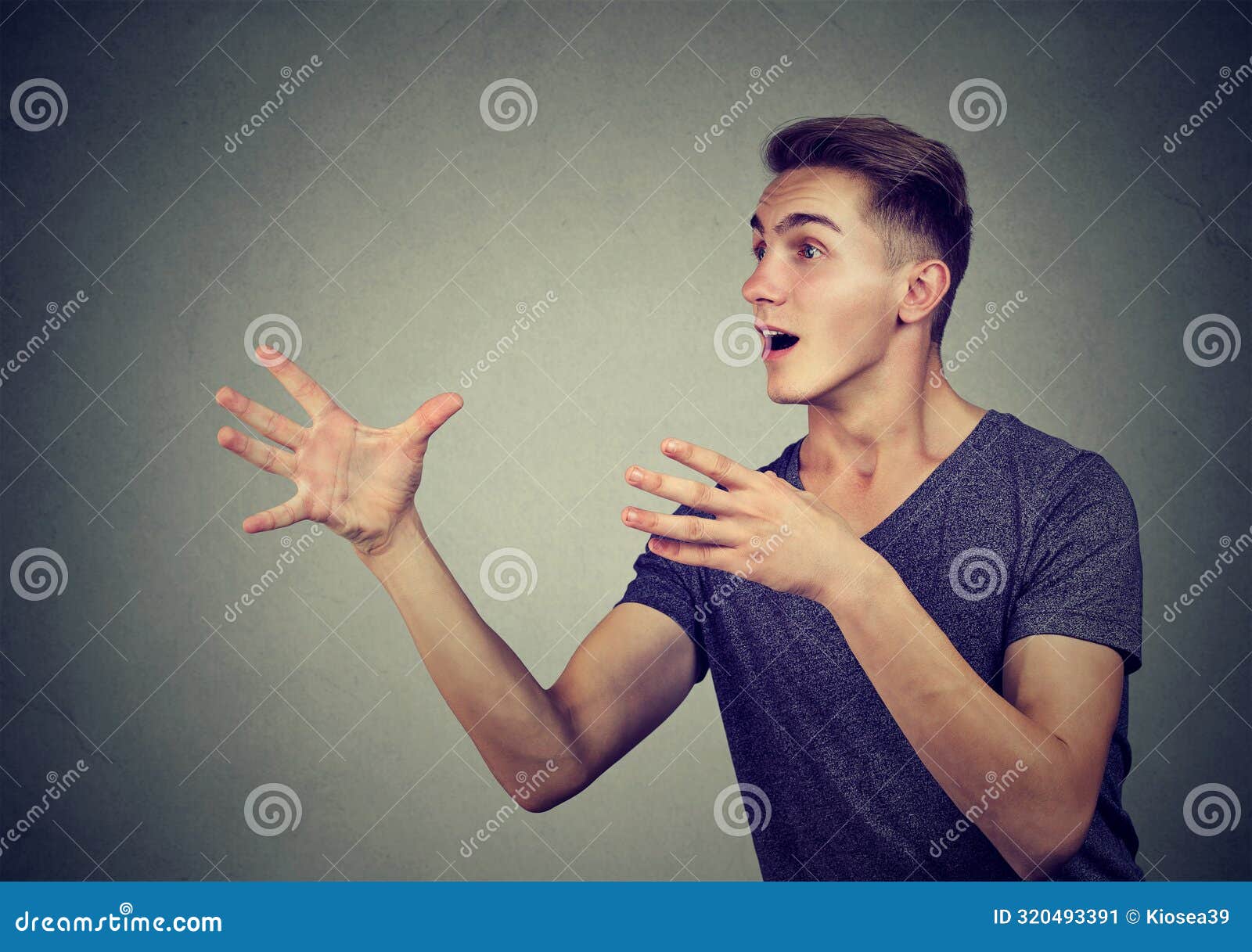 Man Trying To Catch Something Stock Image - Image of standing, reach ...