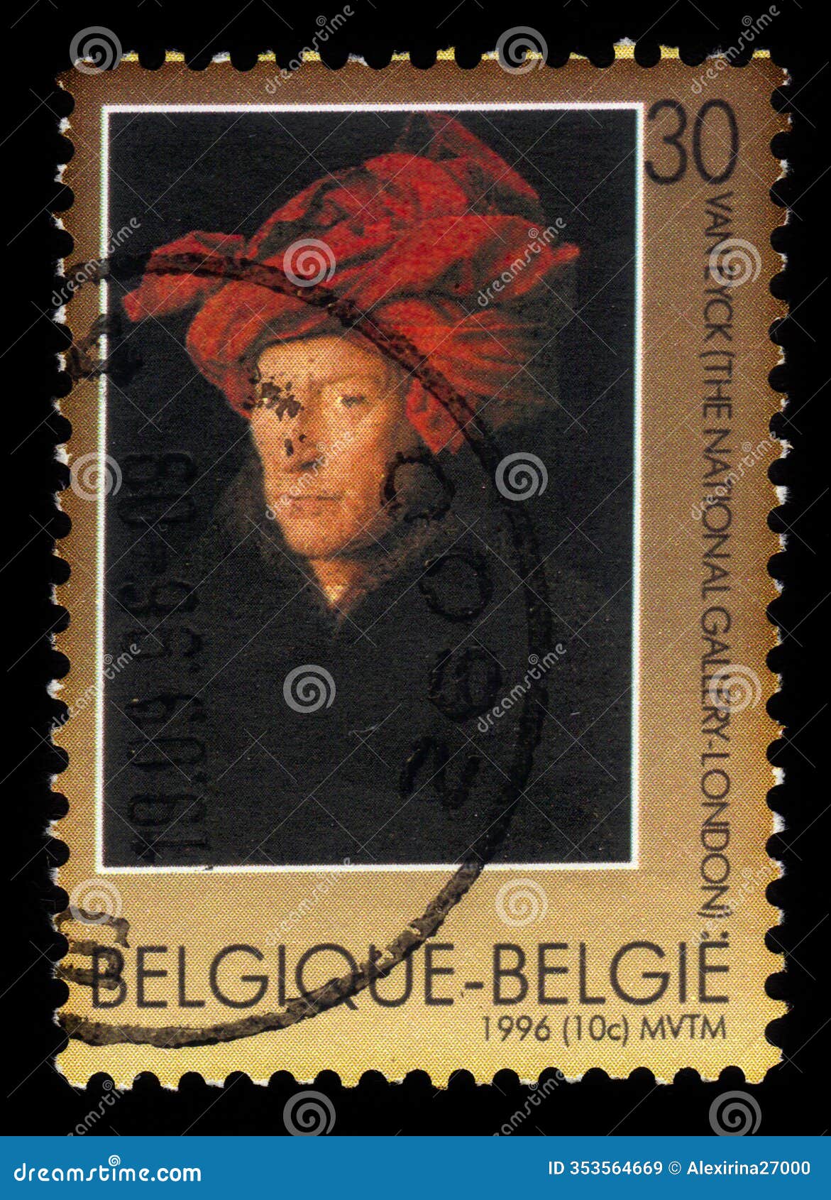 Man in a Turban by Jan Van Eyck Editorial Stock Image - Image of artist ...