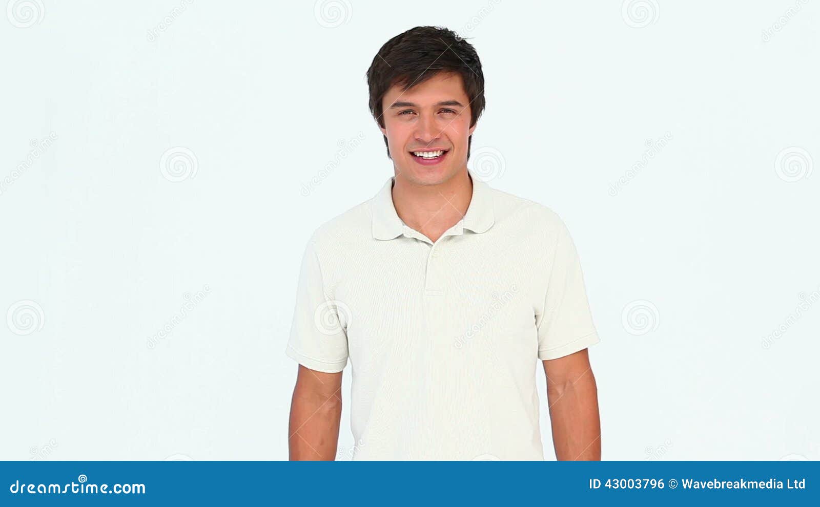 Man Turning His Head Back and Forth Stock Footage - Video of shot ...