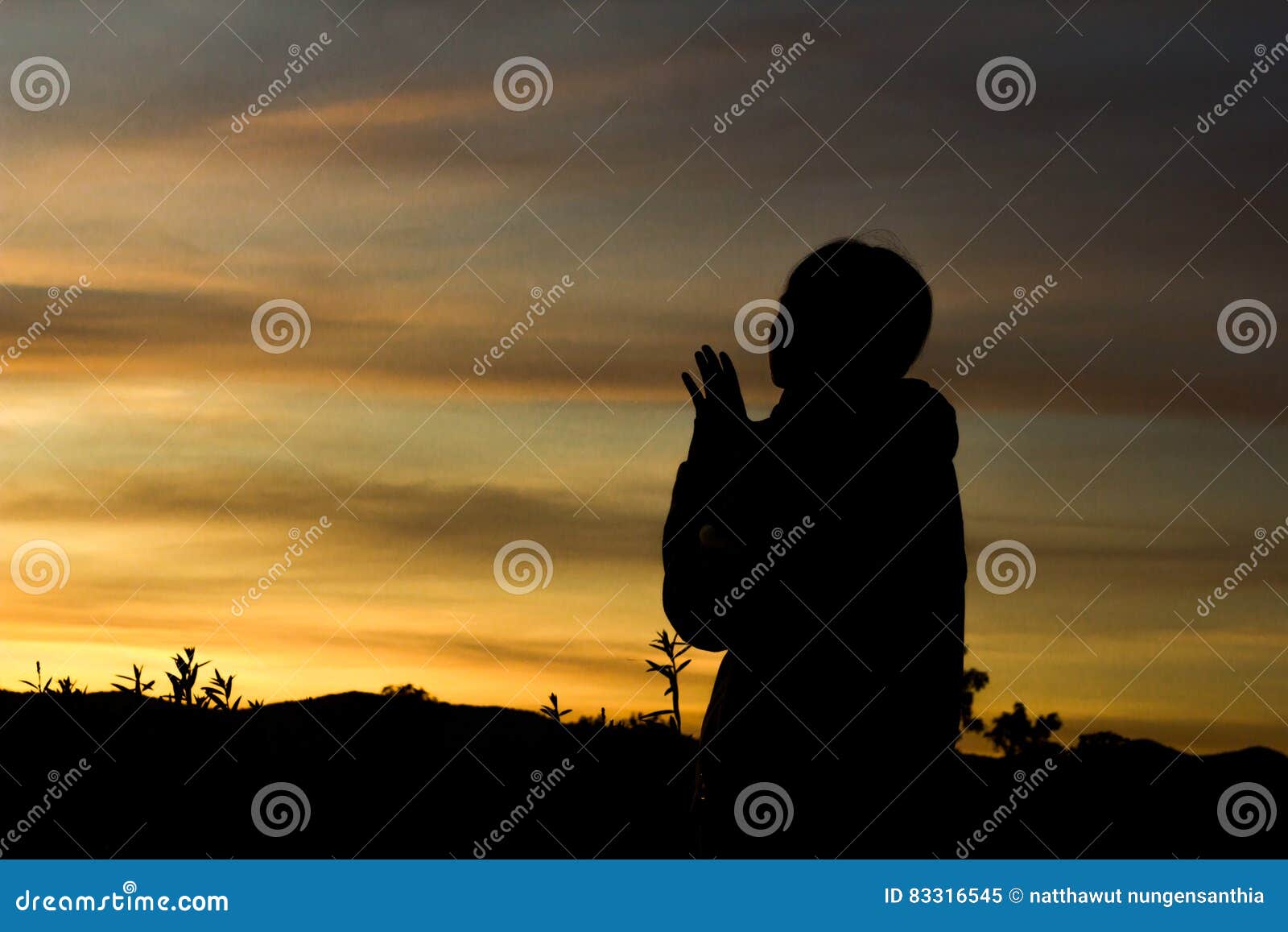 Man and Two Women Stood Watching the Sunset Stock Image - Image of ...