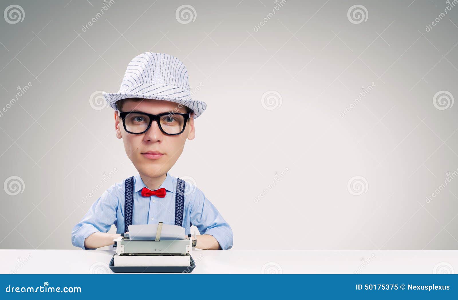 Man typist stock image. Image of script, book, idea, seller - 50175375