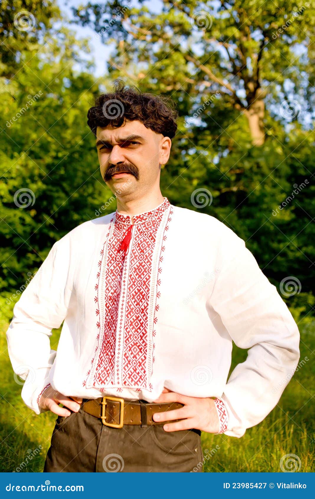 Man In The Ukrainian National Costume Royalty Free Stock Photography ...