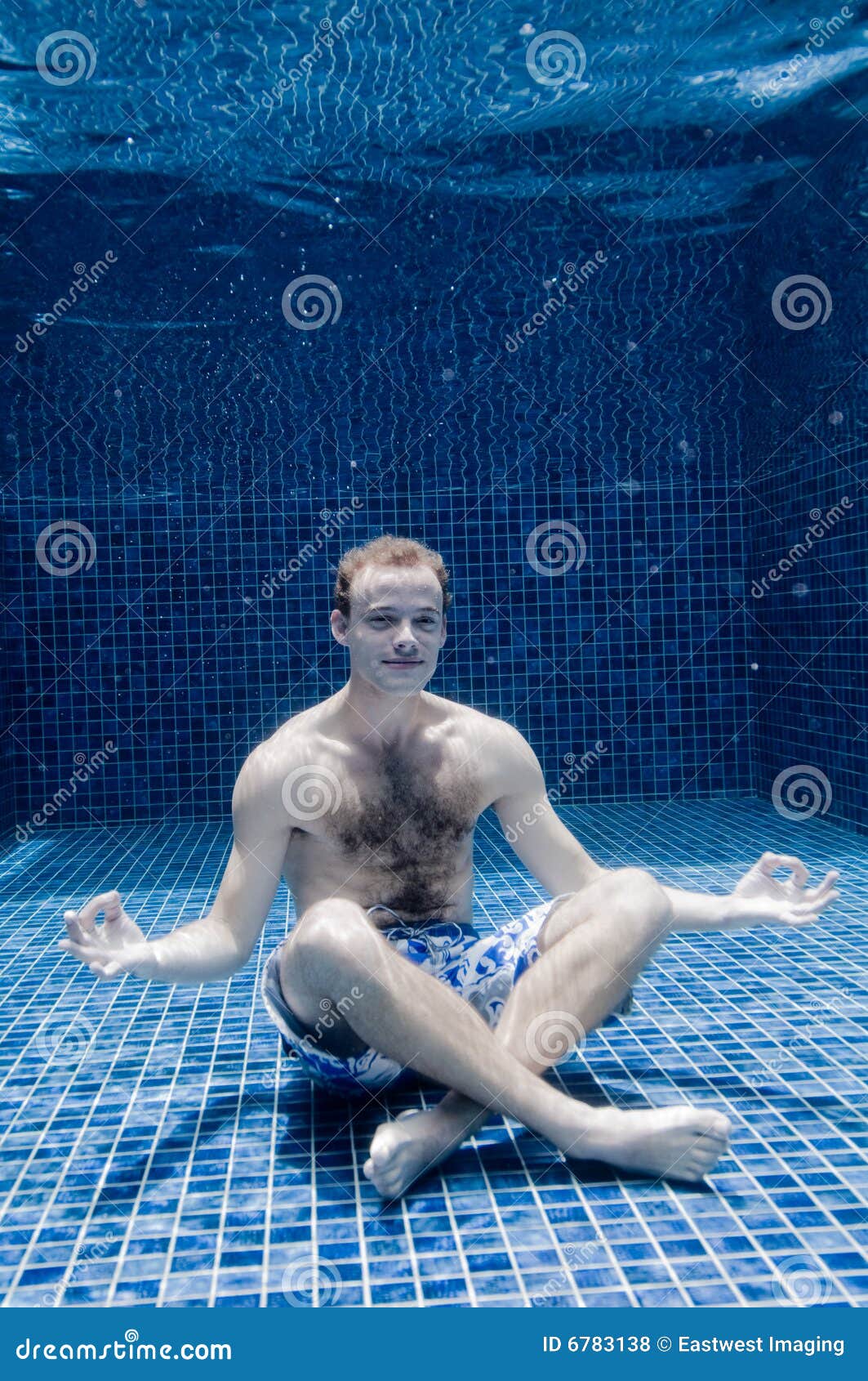 Man Underwater stock photo. Image of calm, blue, sunlight - 6783138