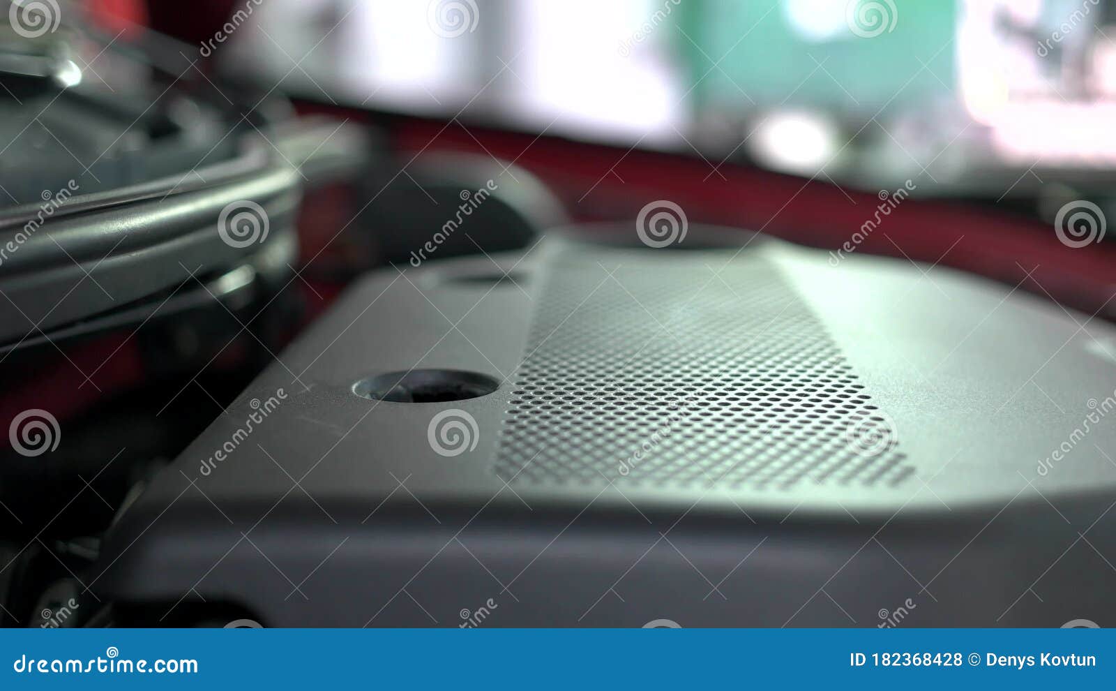 Man Unscrewing Protective Car Engine Surface. Stock Footage - Video of ...