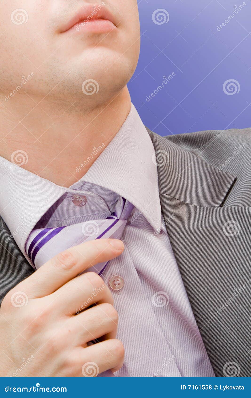Man untying a necktie stock photo. Image of concepts, button - 7161558