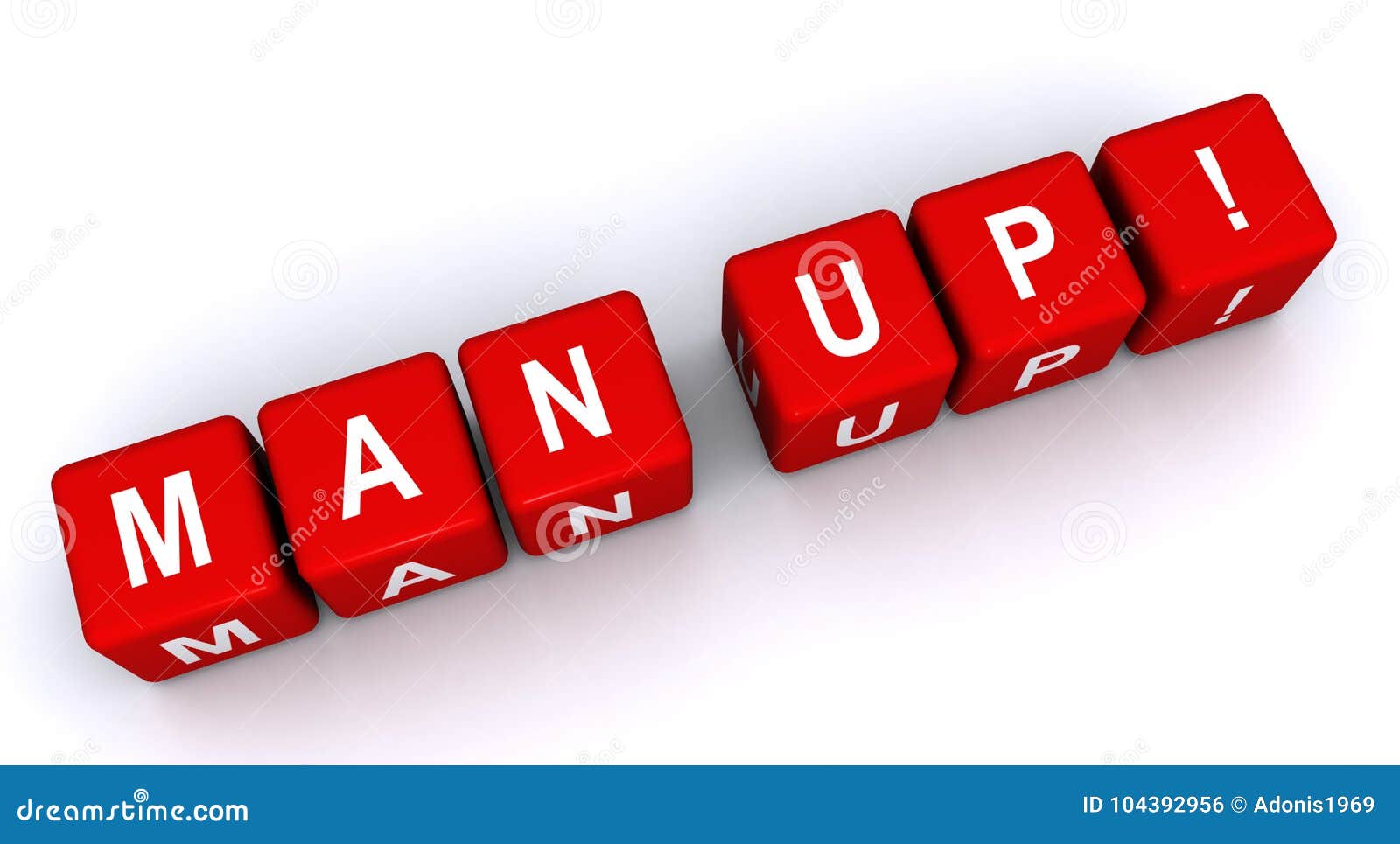 Man up sign stock illustration. Illustration of mark - 104392956