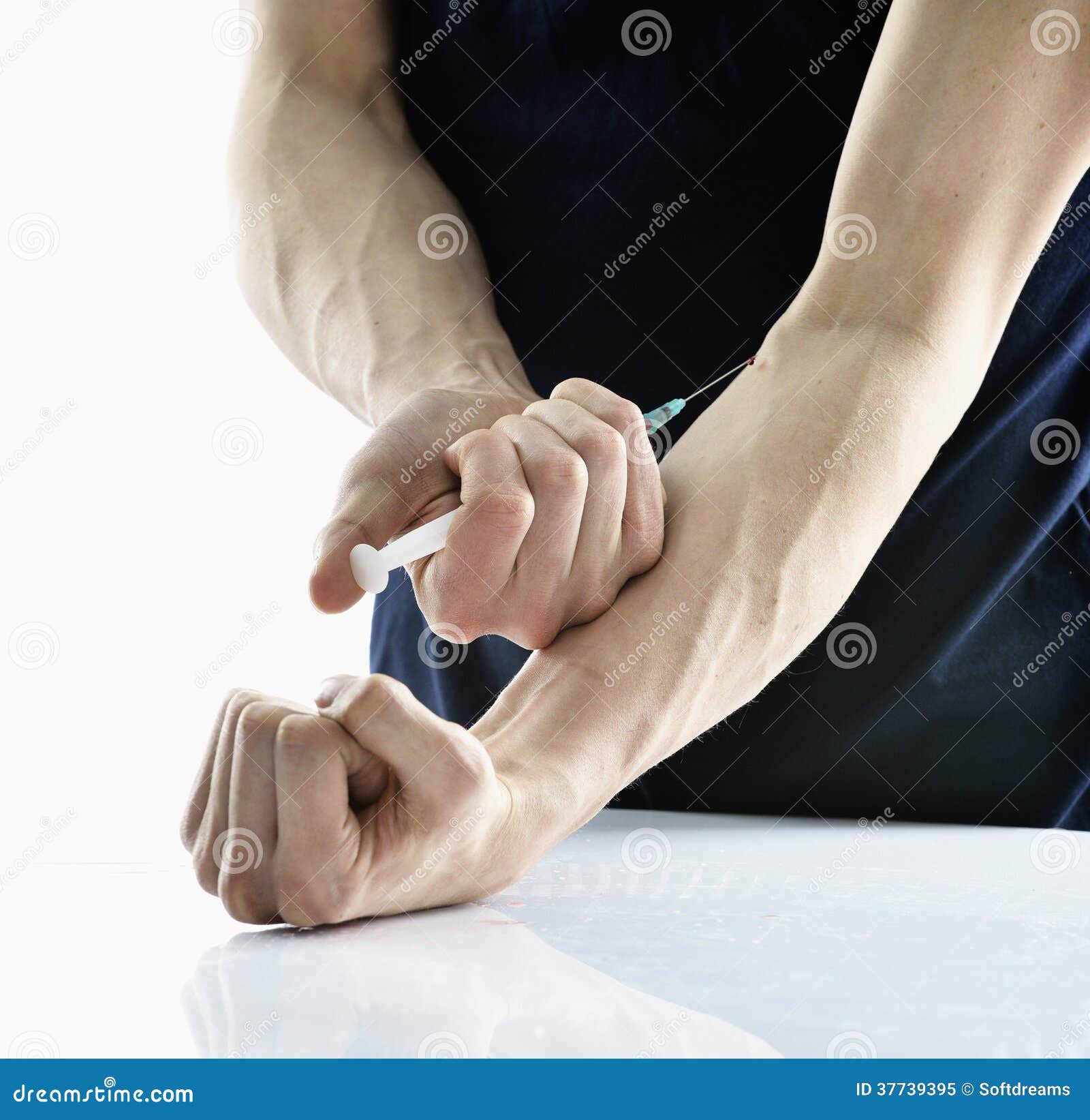 Man Using Drugs stock image. Image of injected, abandoned - 37739395