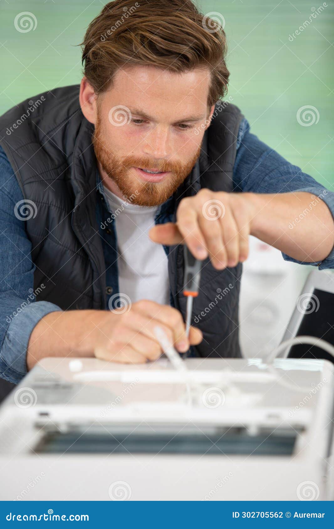 Man using hand stock photo. Image of screwing, builder - 302705562