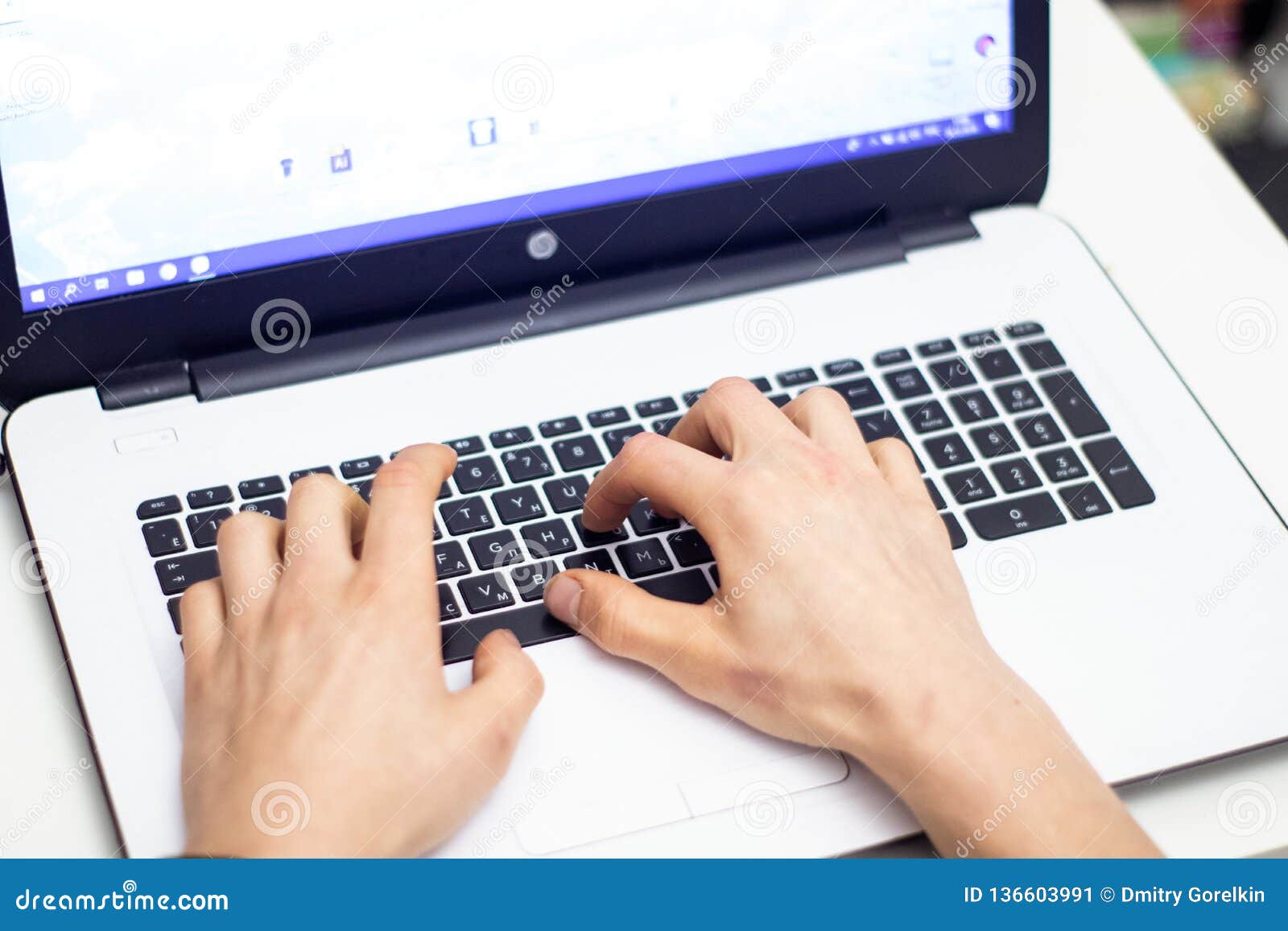 Man Using Laptop, Searching Web, Browsing Information, Editorial Photo ... Man Using Laptop, Searching Web, Browsing Information, Editorial Photo ...
