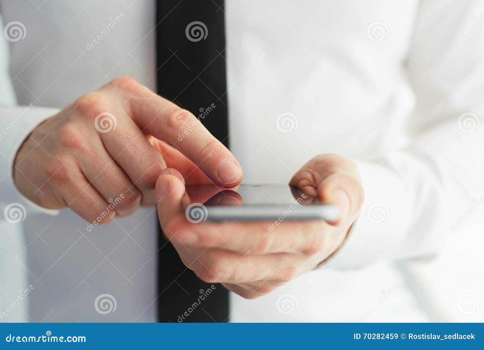 Man using mobile banking stock image. Image of device - 70282459