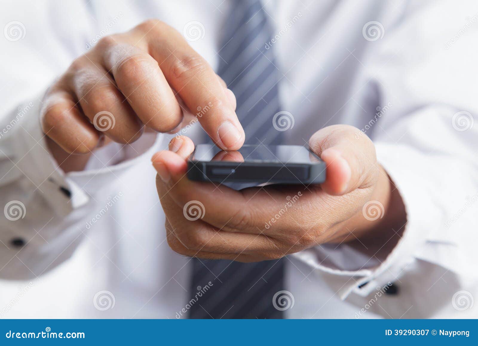 Man using mobile phone stock image. Image of equipment - 39290307