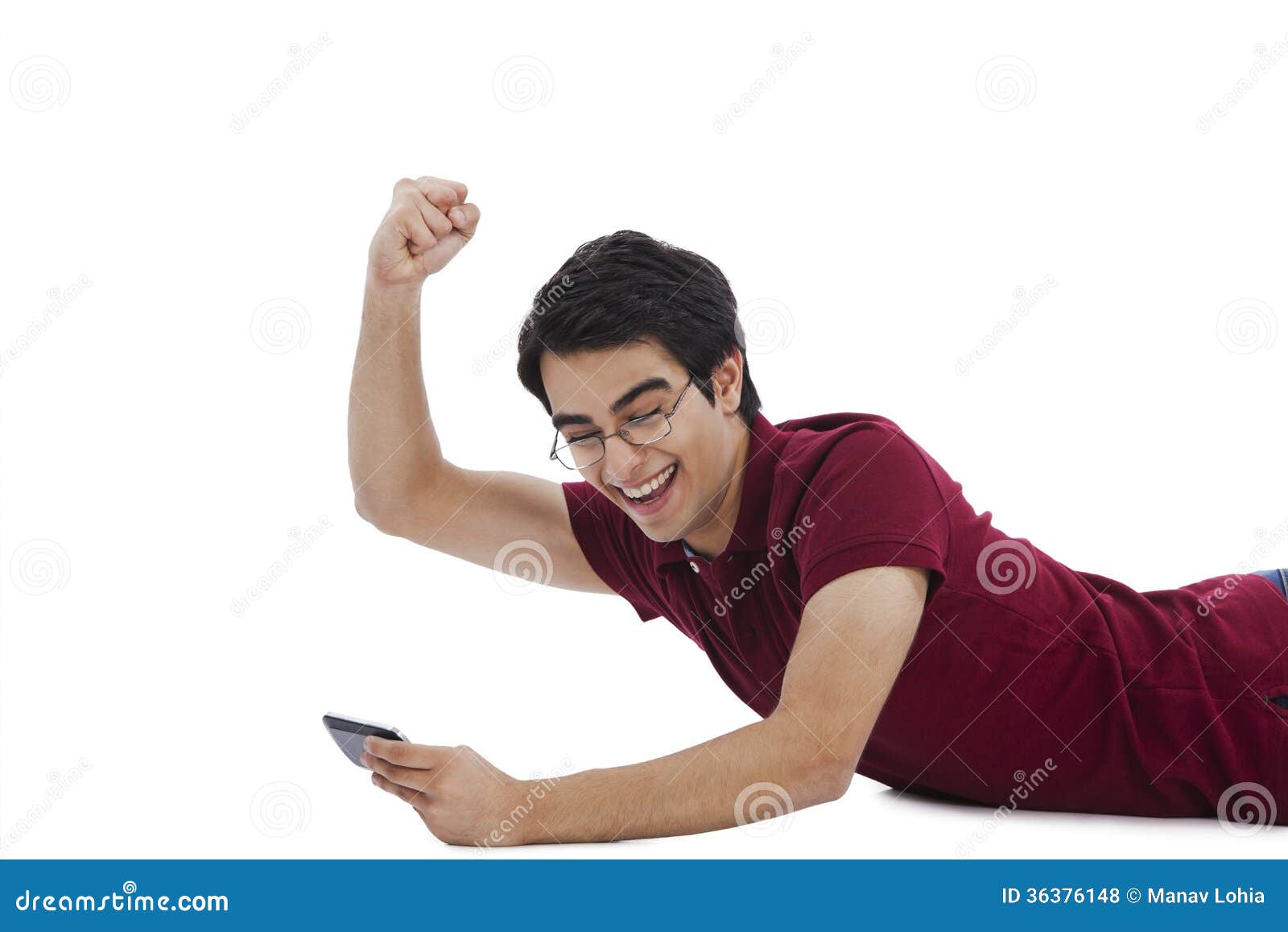 Man using mobile phone stock photo. Image of color, looking - 36376148